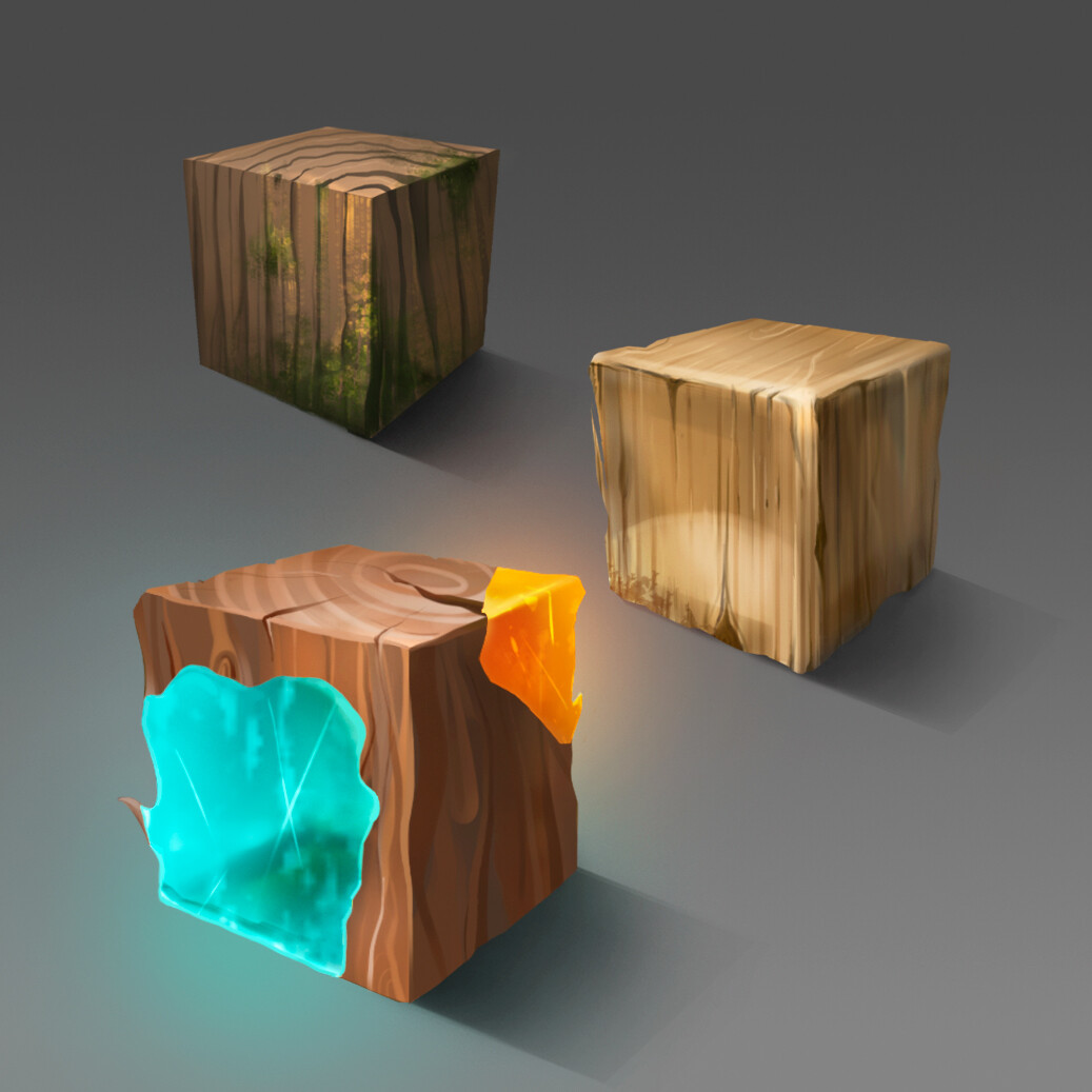 ArtStation - Wood Props