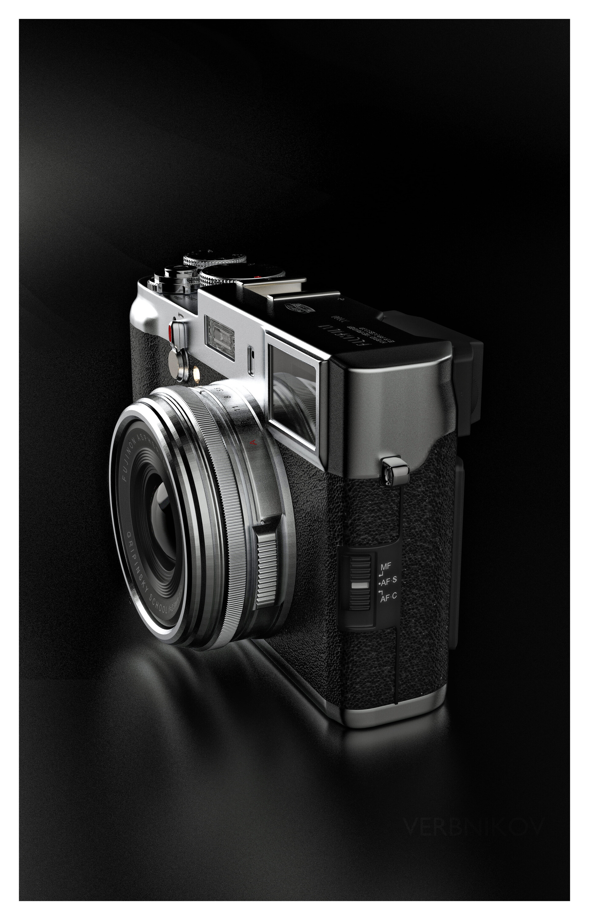 ArtStation - Fujifilm X100 camera