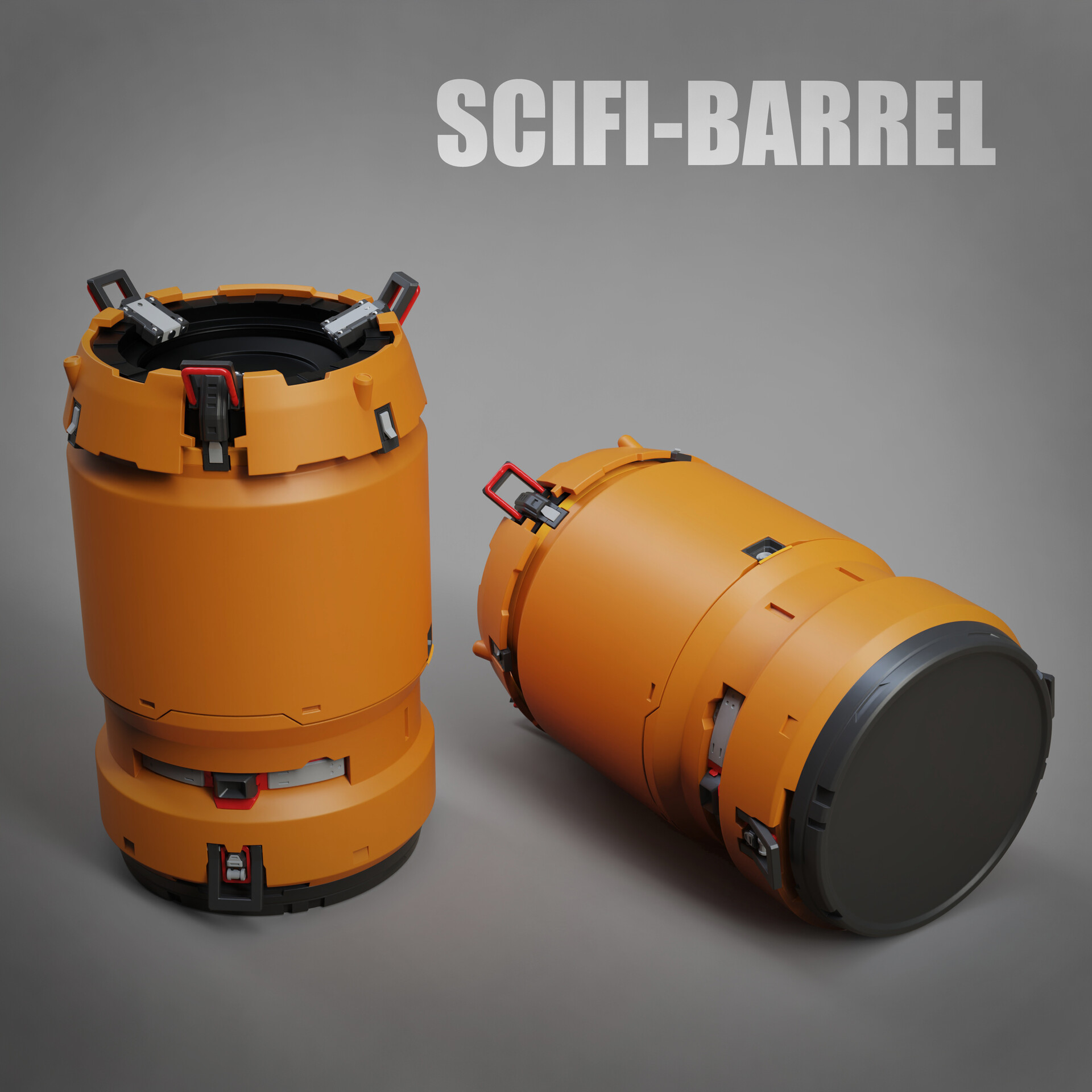 ArtStation - Sci-fi Barrel