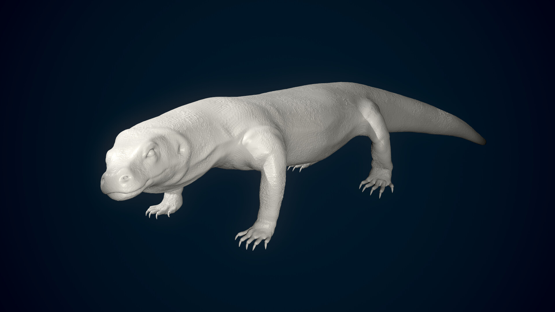 ArtStation - Komodo Dragon Study
