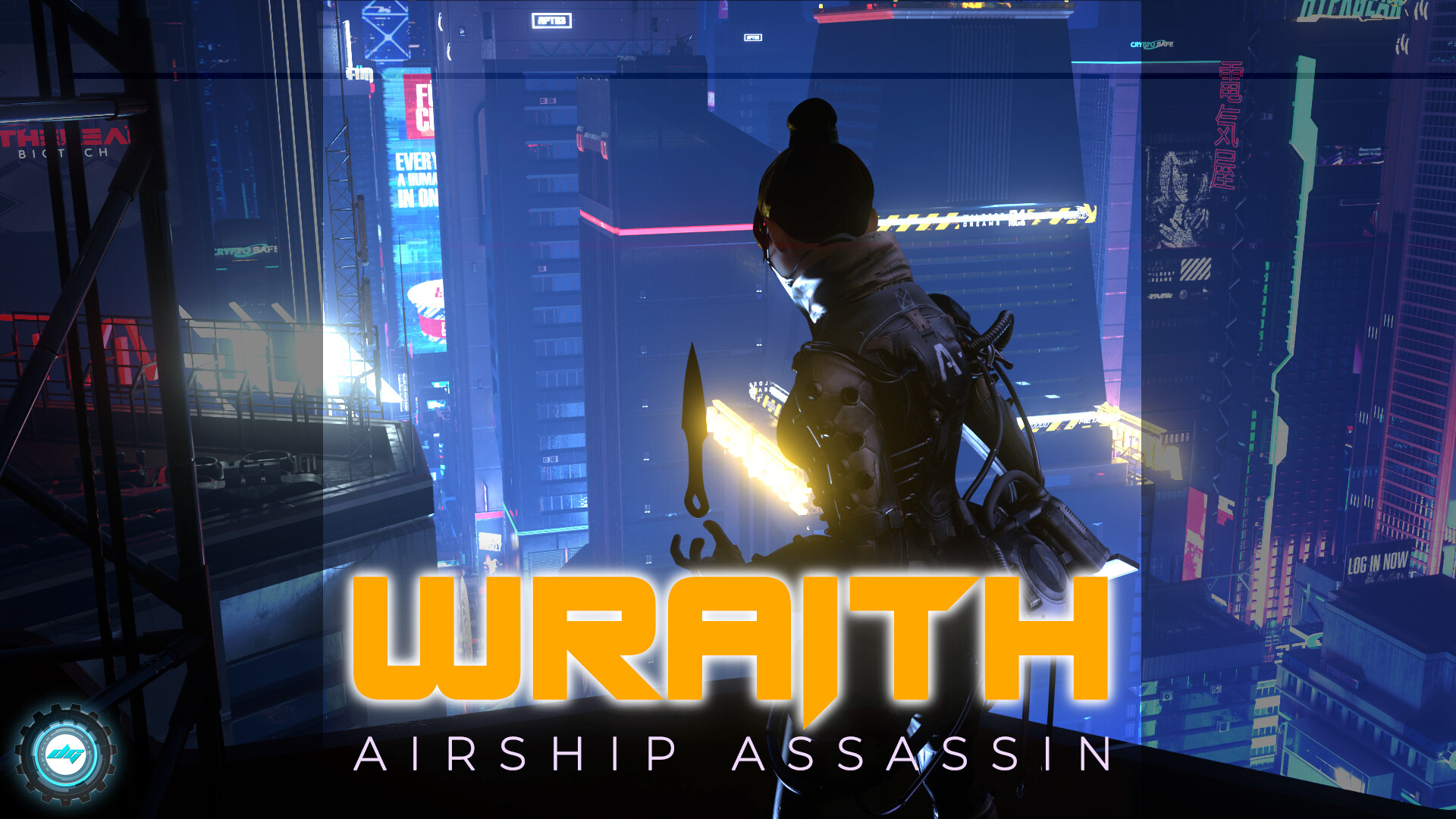 ArtStation - Custom Wraith over the City animation.