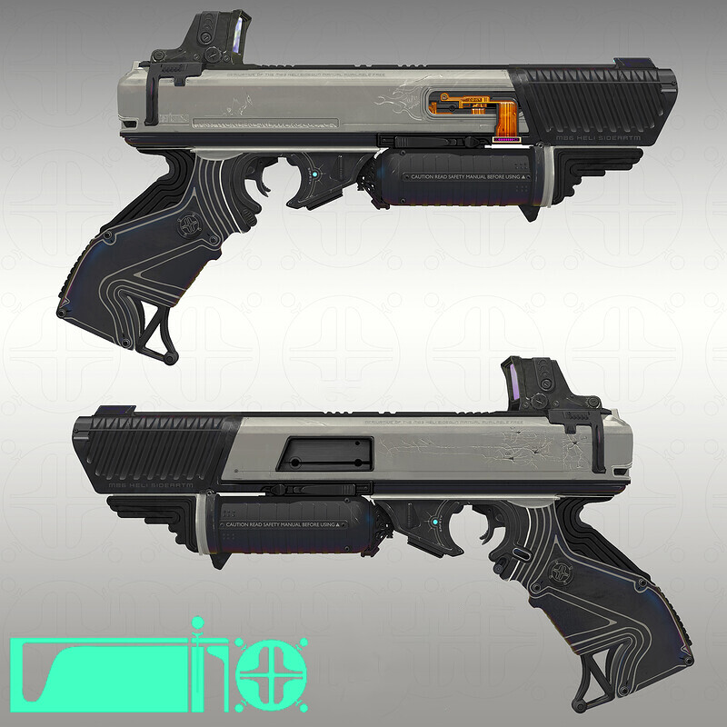 ArtStation - GIRO'S HANDGUN REDESIGN