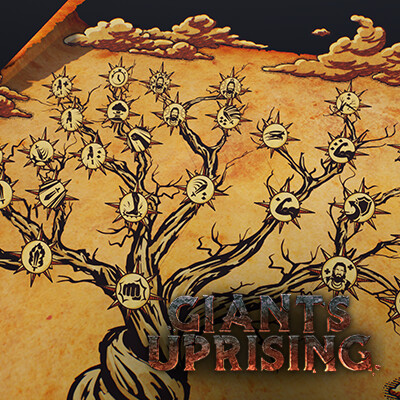 ArtStation - Giants Uprising - Skill tree