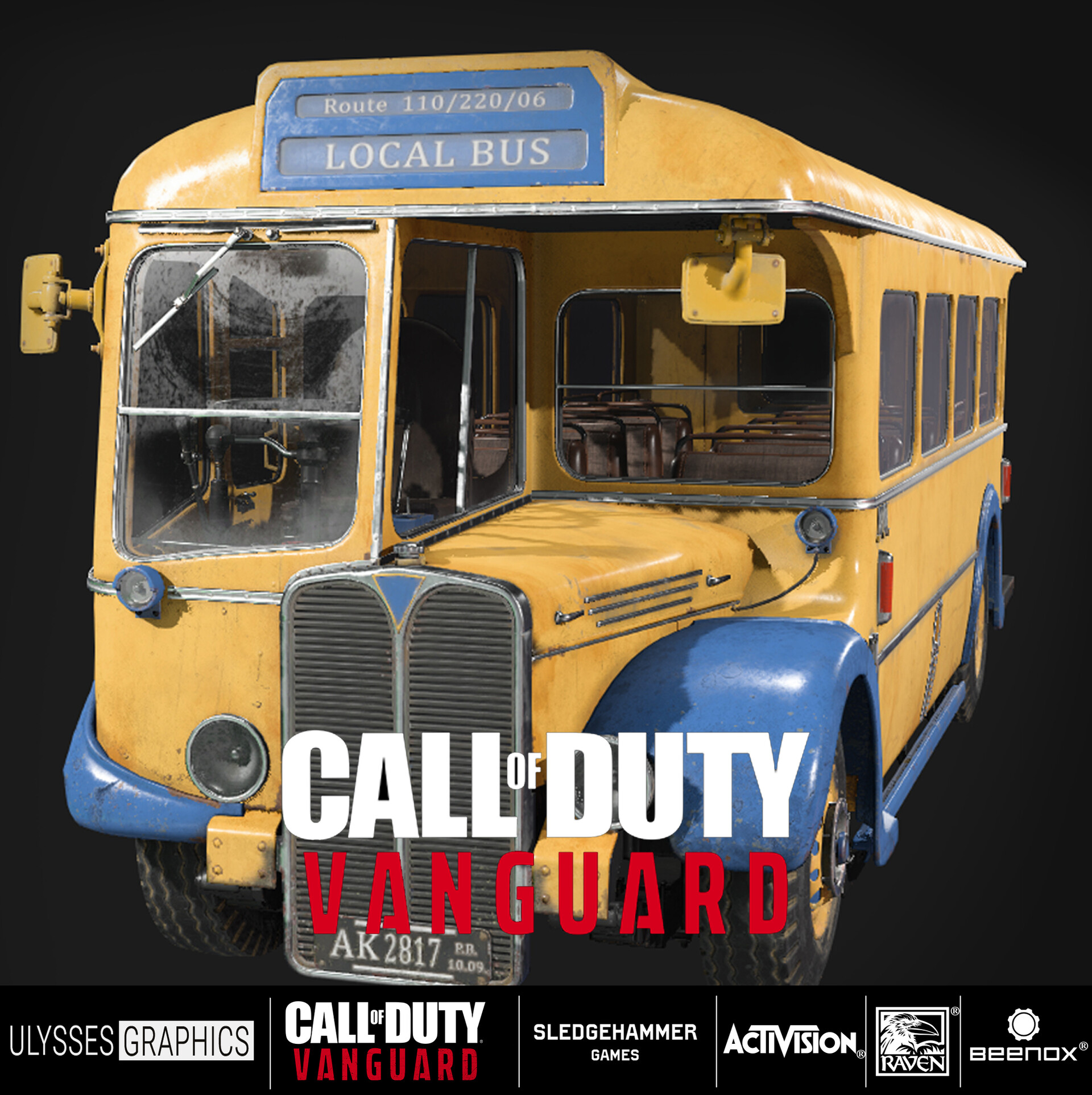 ArtStation - Call of Duty: Vanguard | English bus