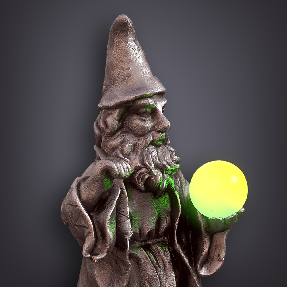 ArtStation - Wizard Statuette - 3D Scan Experiment