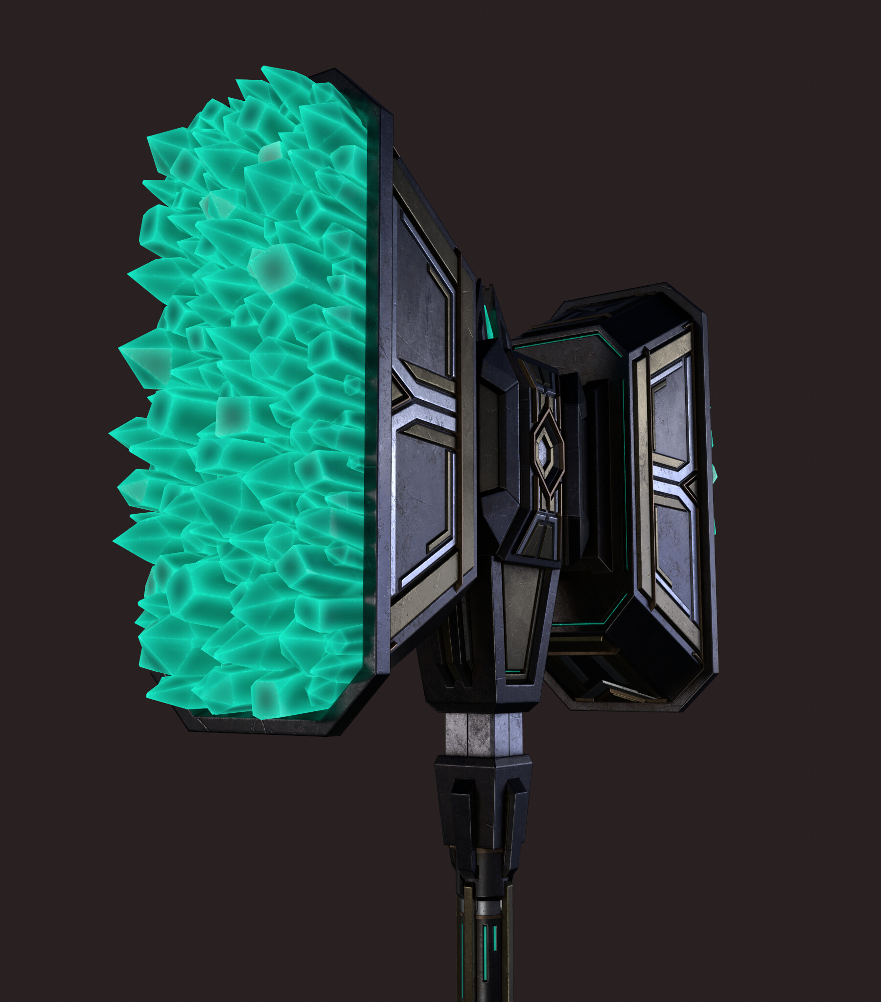 ArtStation - Crystal Hammer