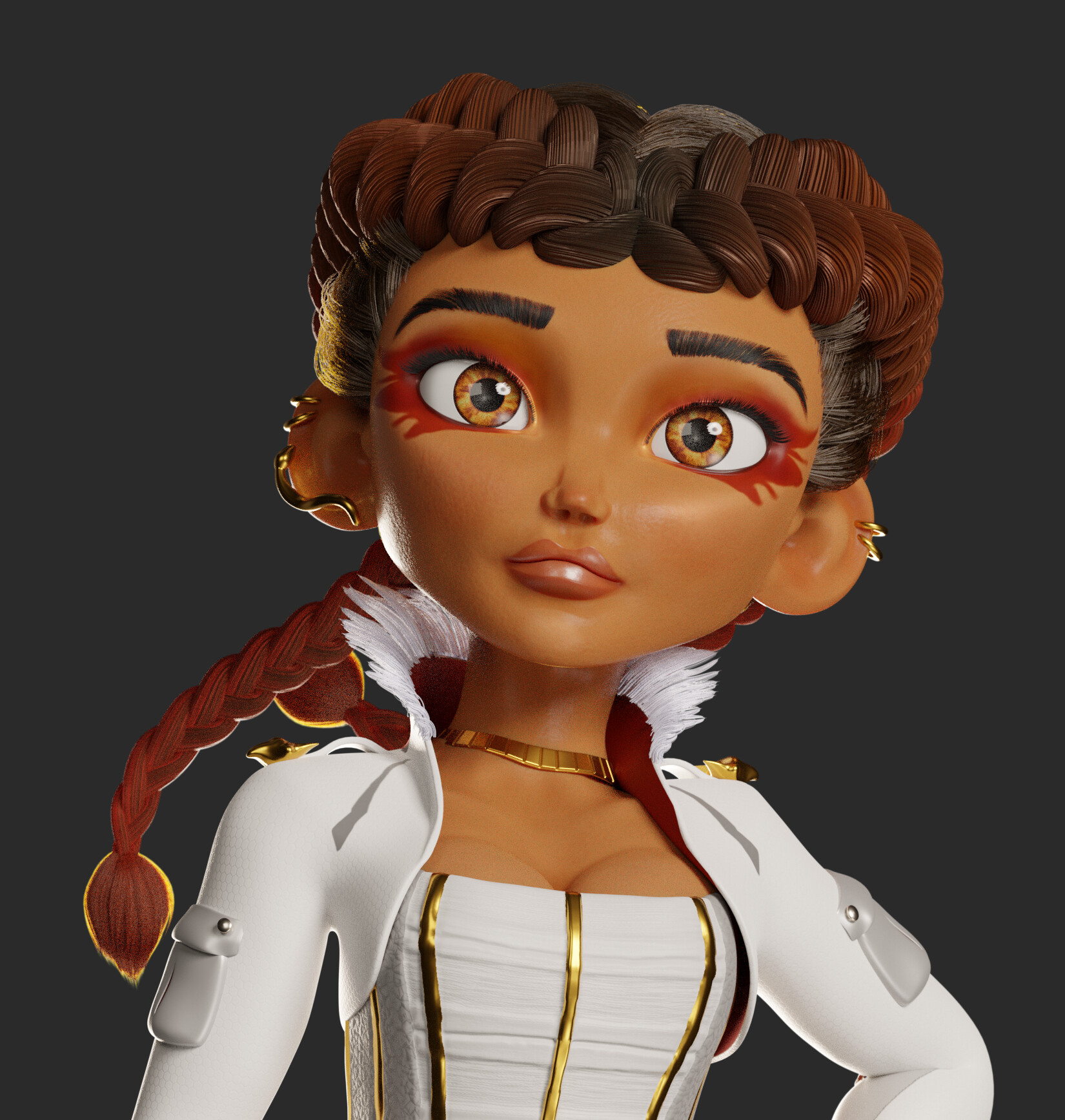 ArtStation - Apex Legend Loba Andrade Fan art turntable