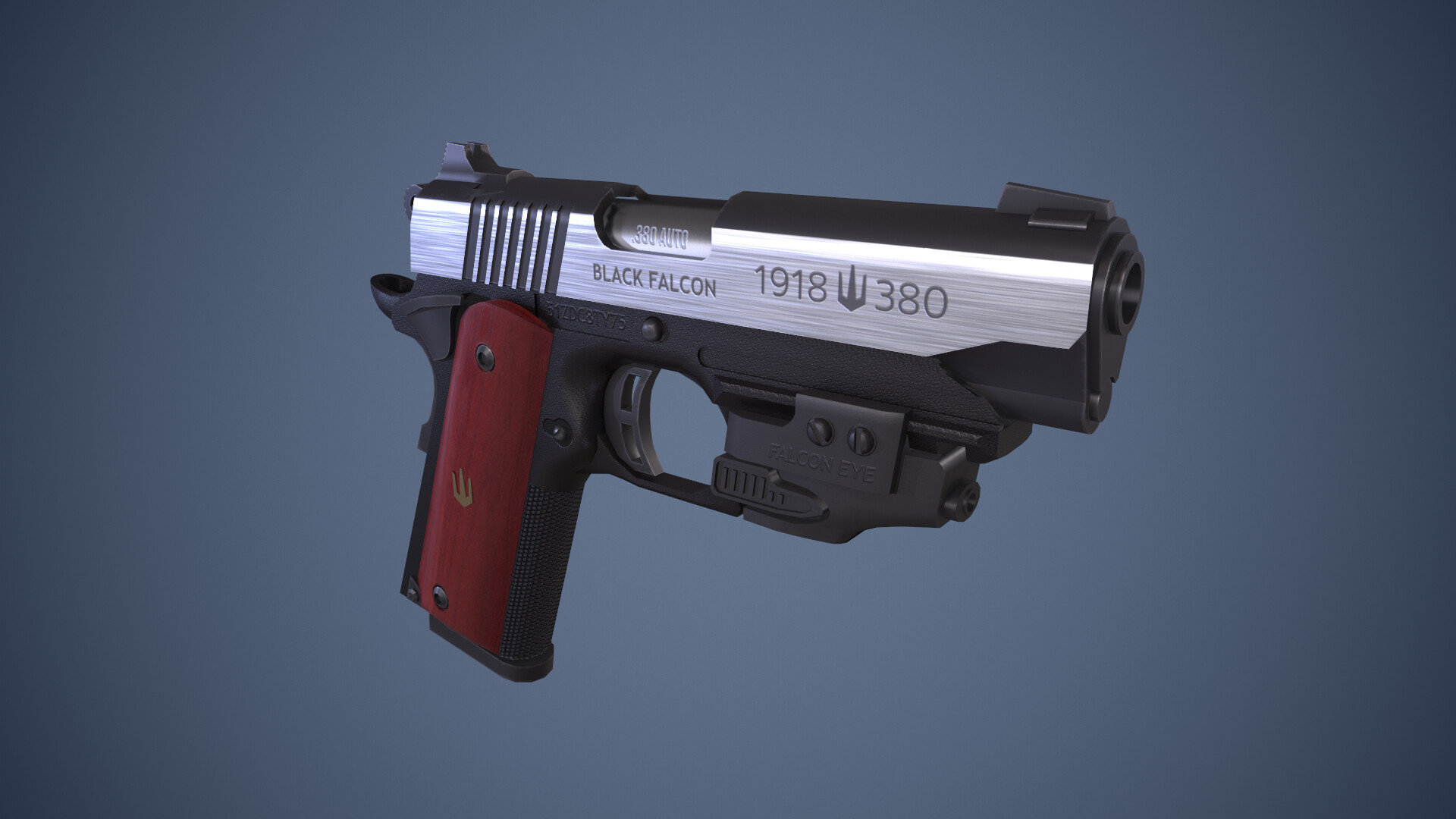 ArtStation - Model of gun for third person shooter