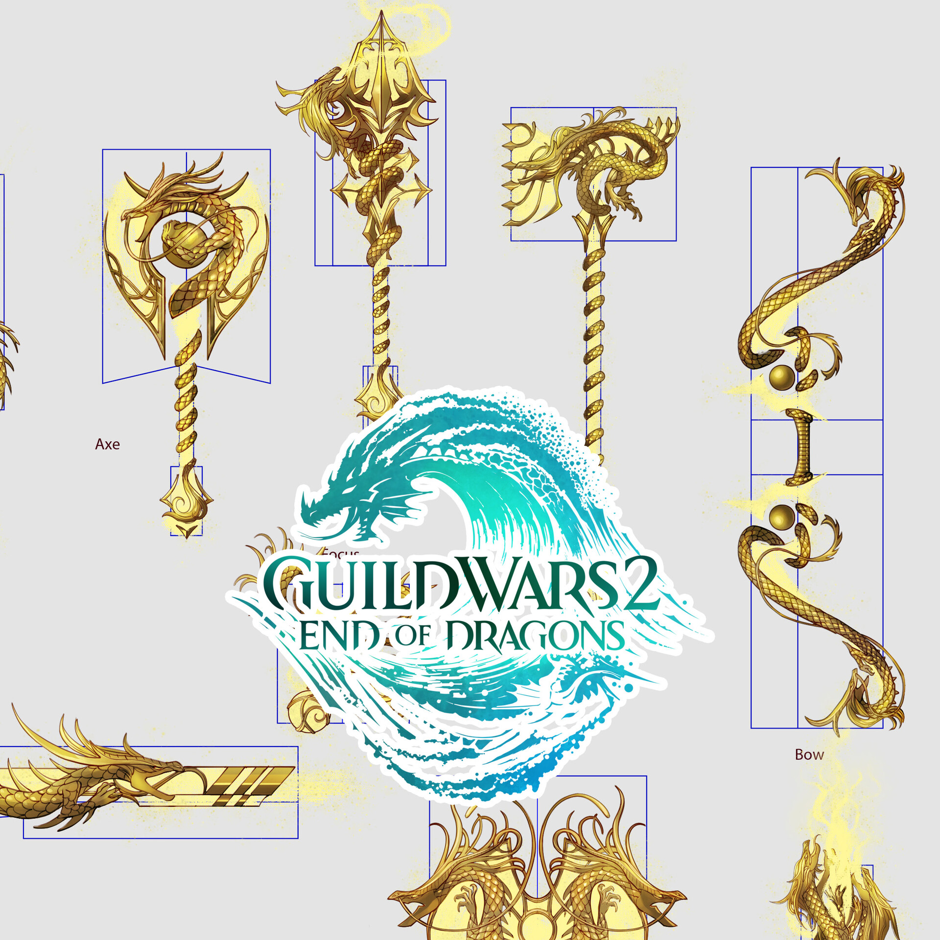 ArtStation - Guild Wars 2 - Golden Cantha Set