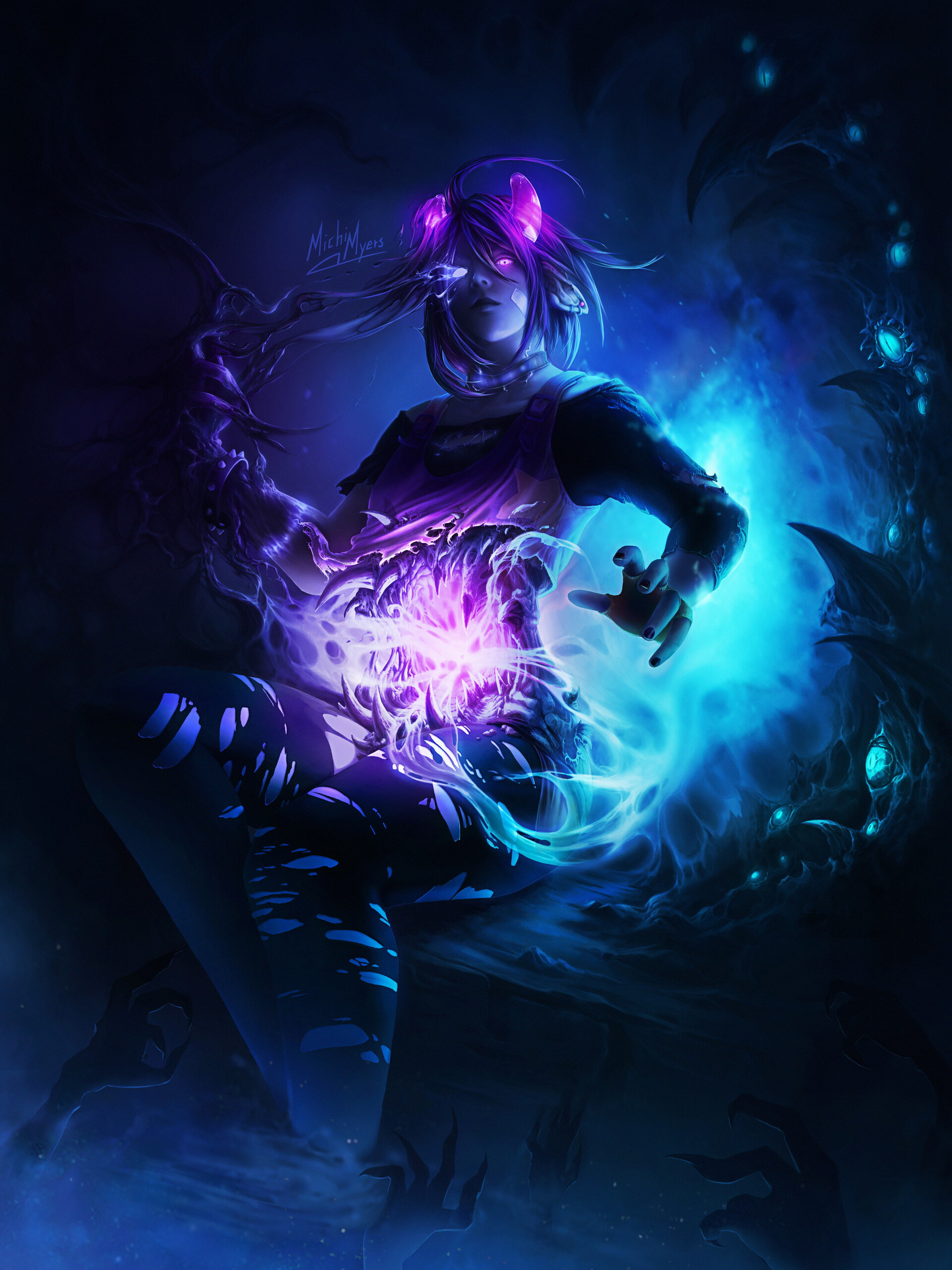 ArtStation - Demonic Shooshies - Commission