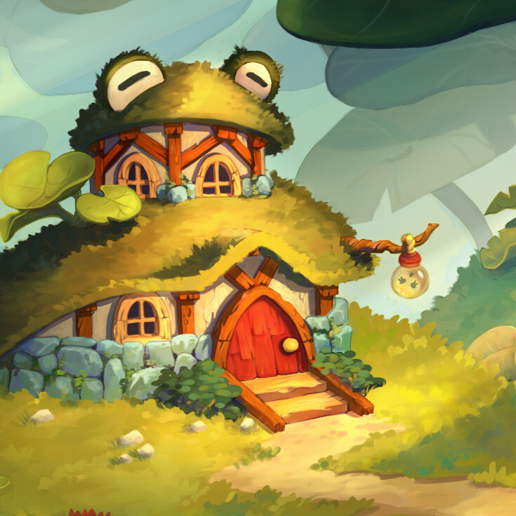 ArtStation - 2D environment concept