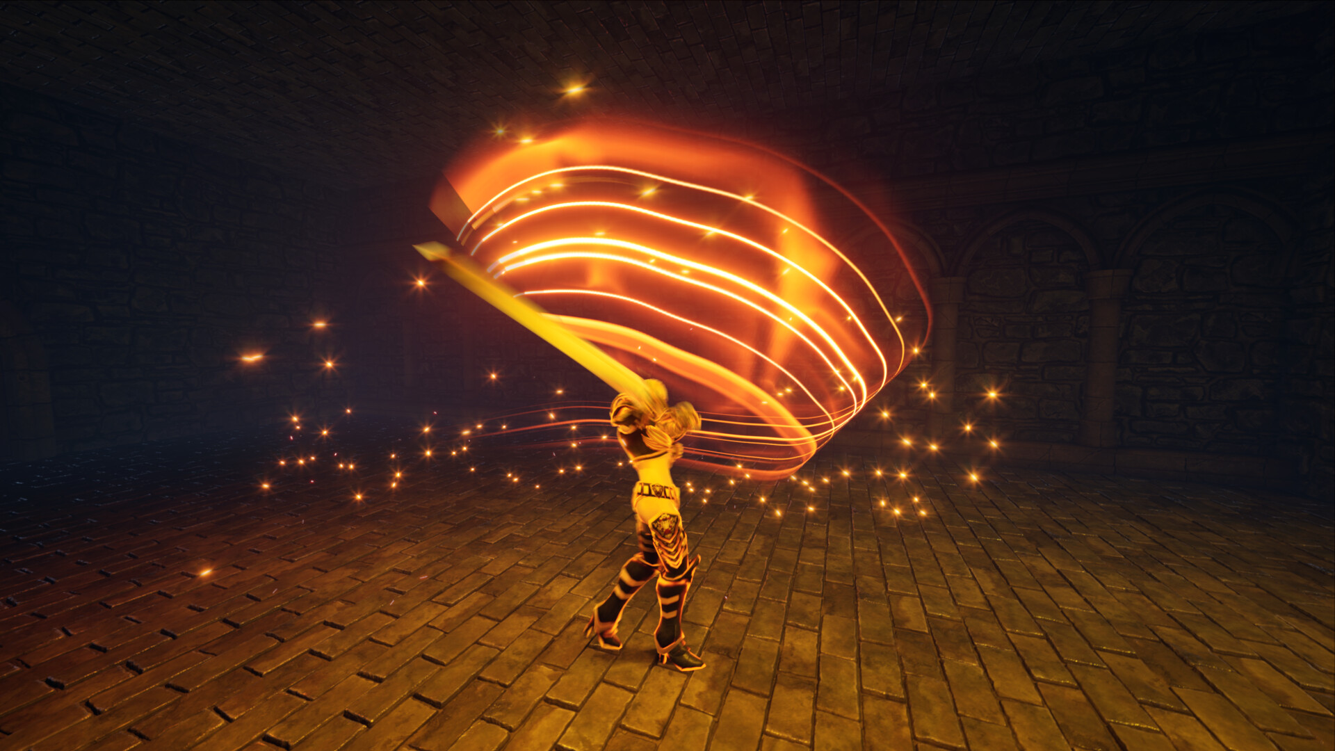 ArtStation - Game Effects - Slash (Unreal Niagara)