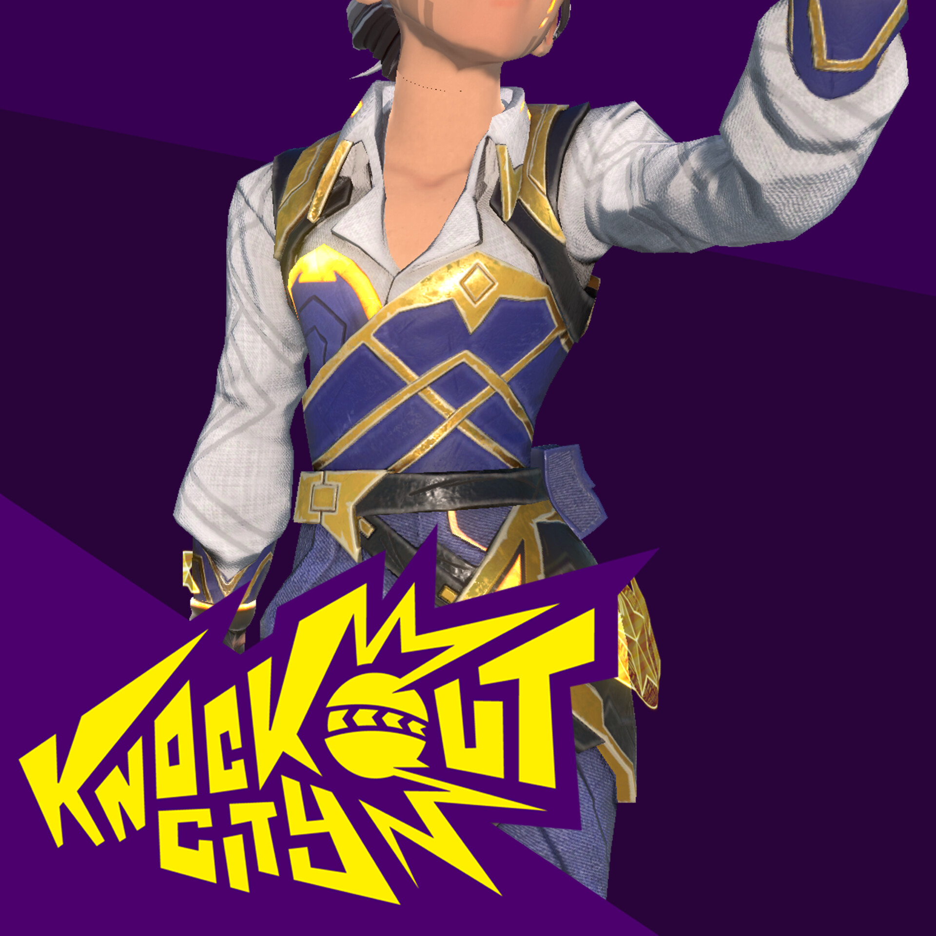 ArtStation - Knockout City - Commissioner Chase