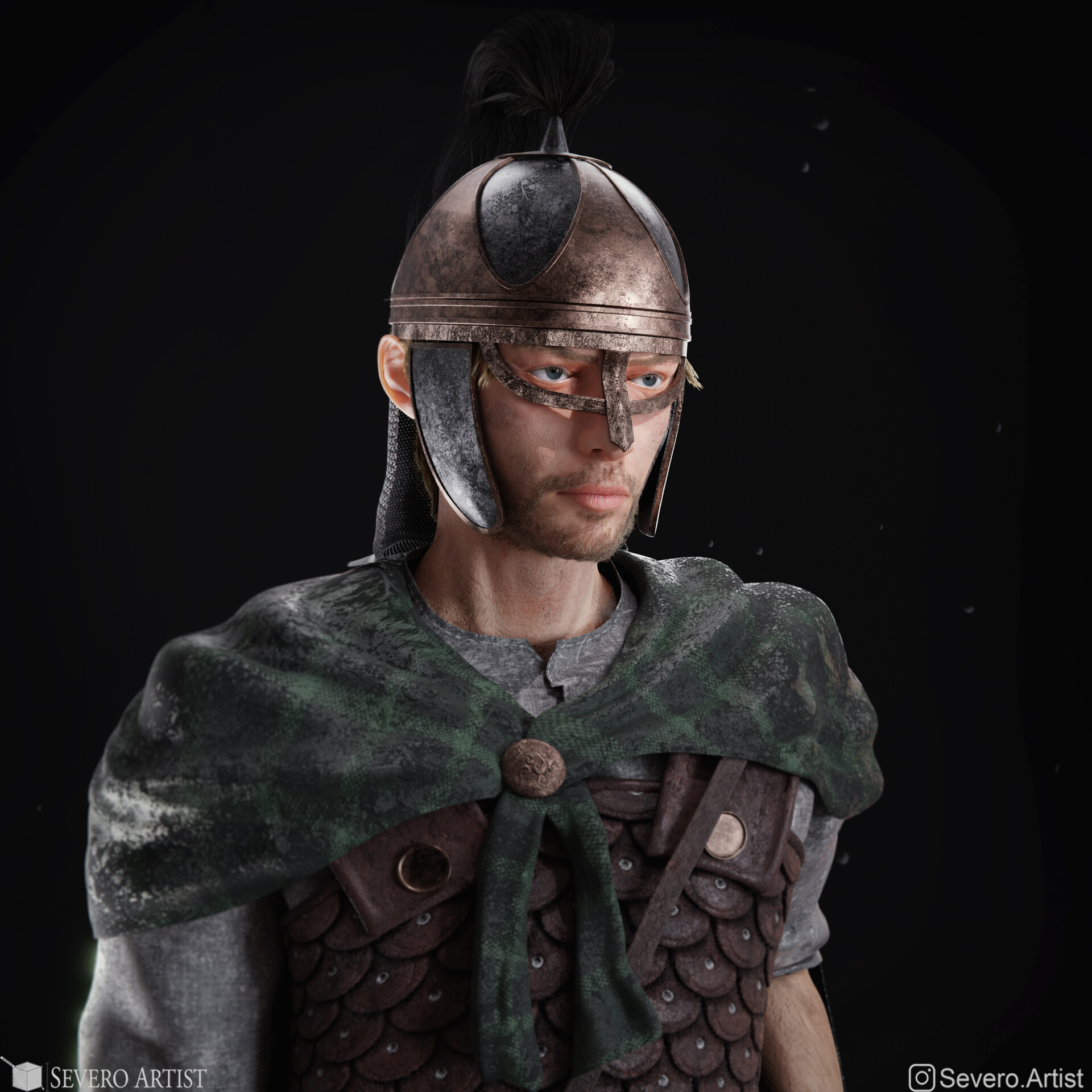 ArtStation - Derfel Cadarn The Warlord Chronicles🗡️