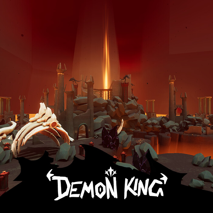 ArtStation - Environment Lighting and Shaders - Demon King