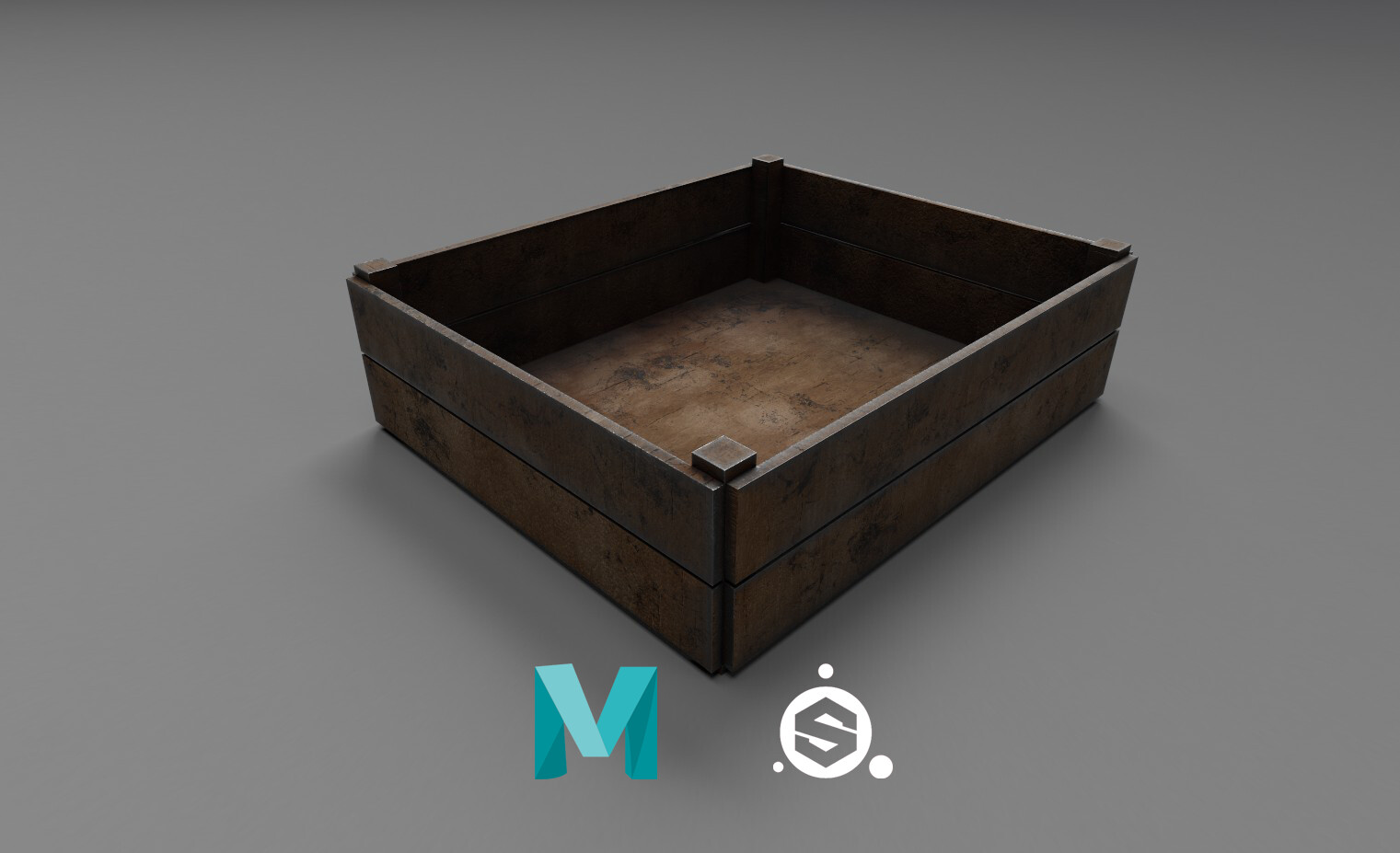 ArtStation - Low Poly Assets: Wooden Crates.