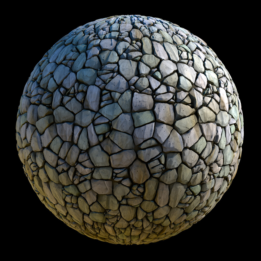 ArtStation - Cobblestone - Substance Designer