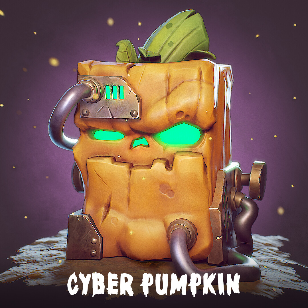 ArtStation - Cyber Pumpkin