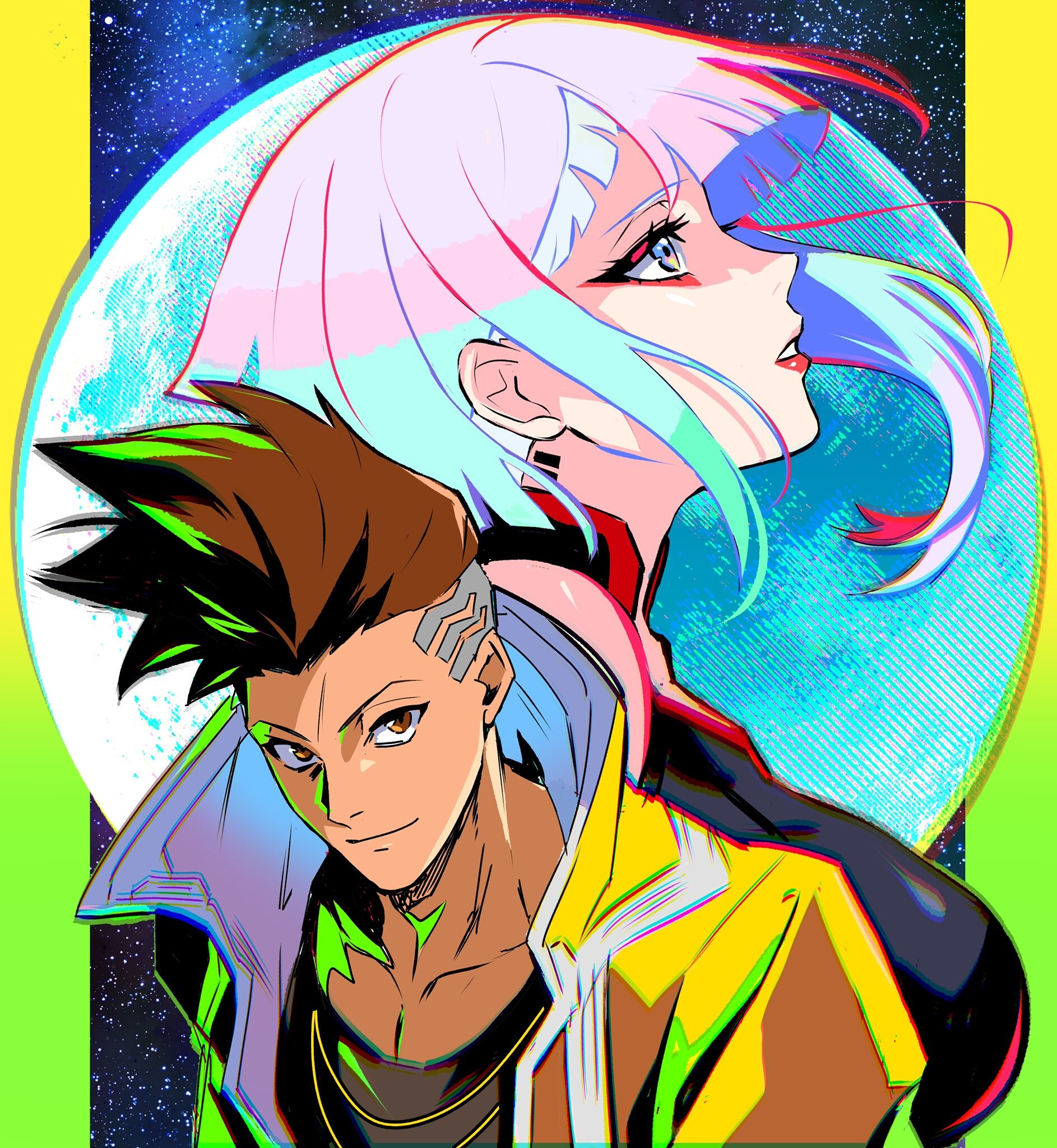 ArtStation - Cyberpunk David X Lucy