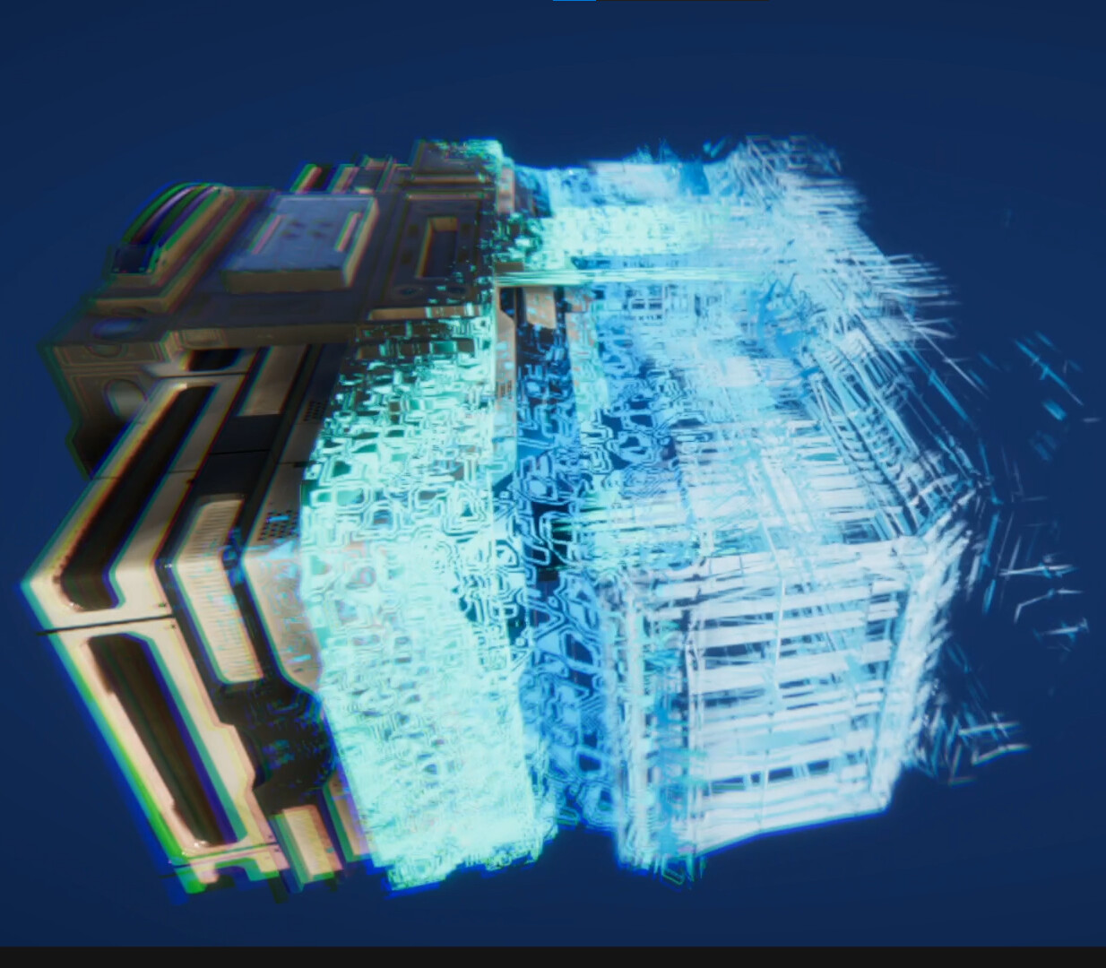 ArtStation - Sci-fi / spawning effect