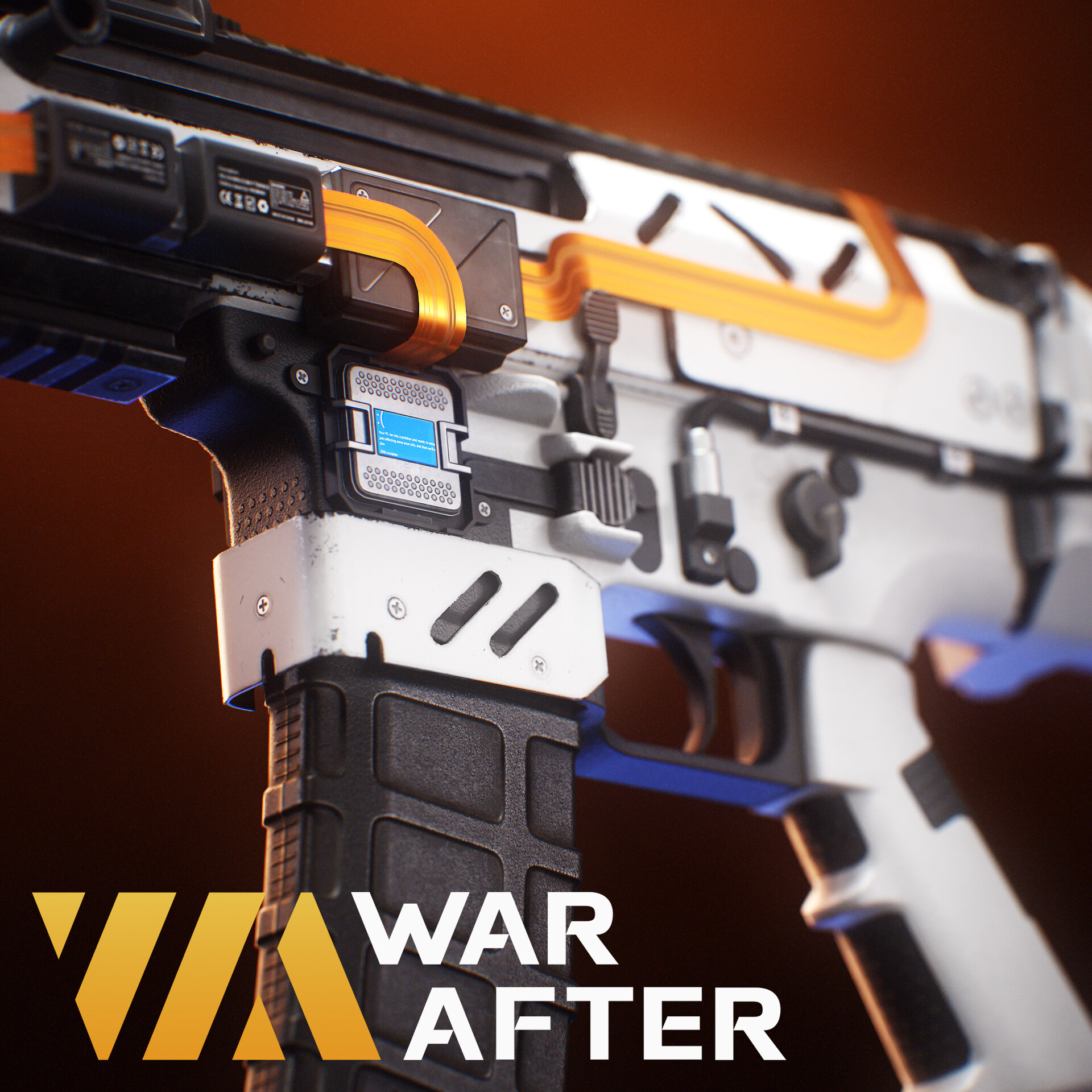 ArtStation - WAR AFTER - SCAR-L "ORBITAL CANNON"