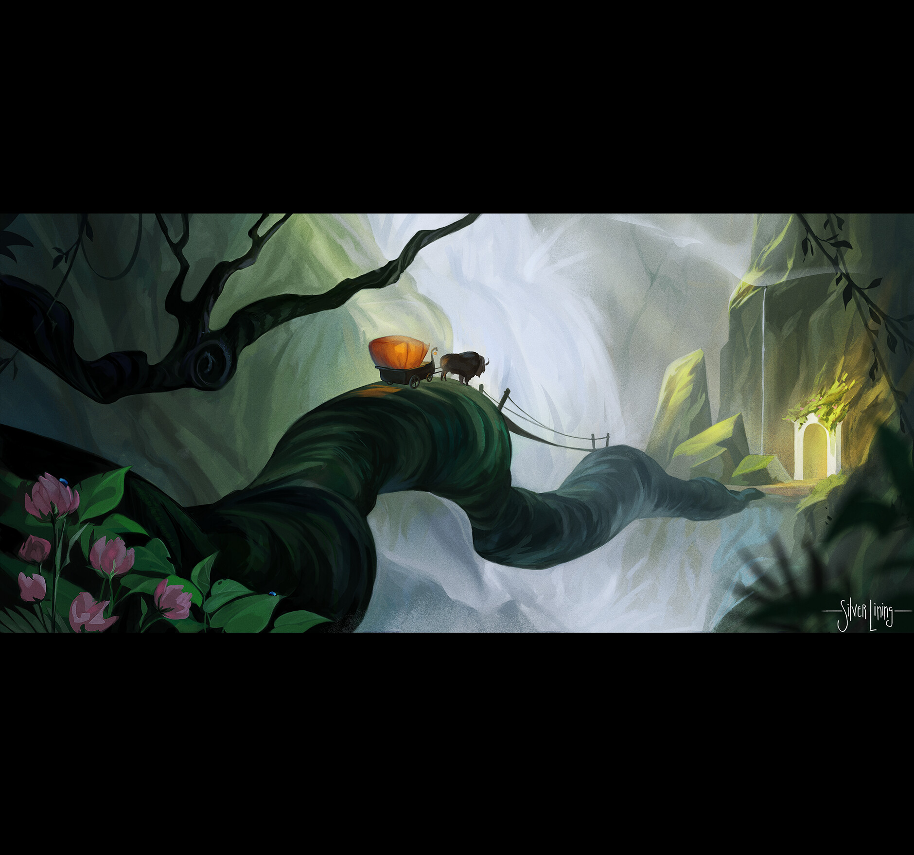 ArtStation - Silver Lining: Tree Journey