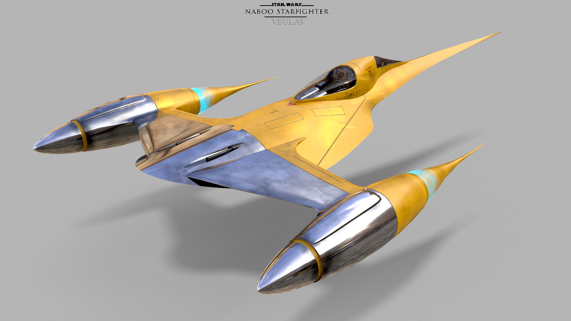 ArtStation - N-1 Starfighter Naboo