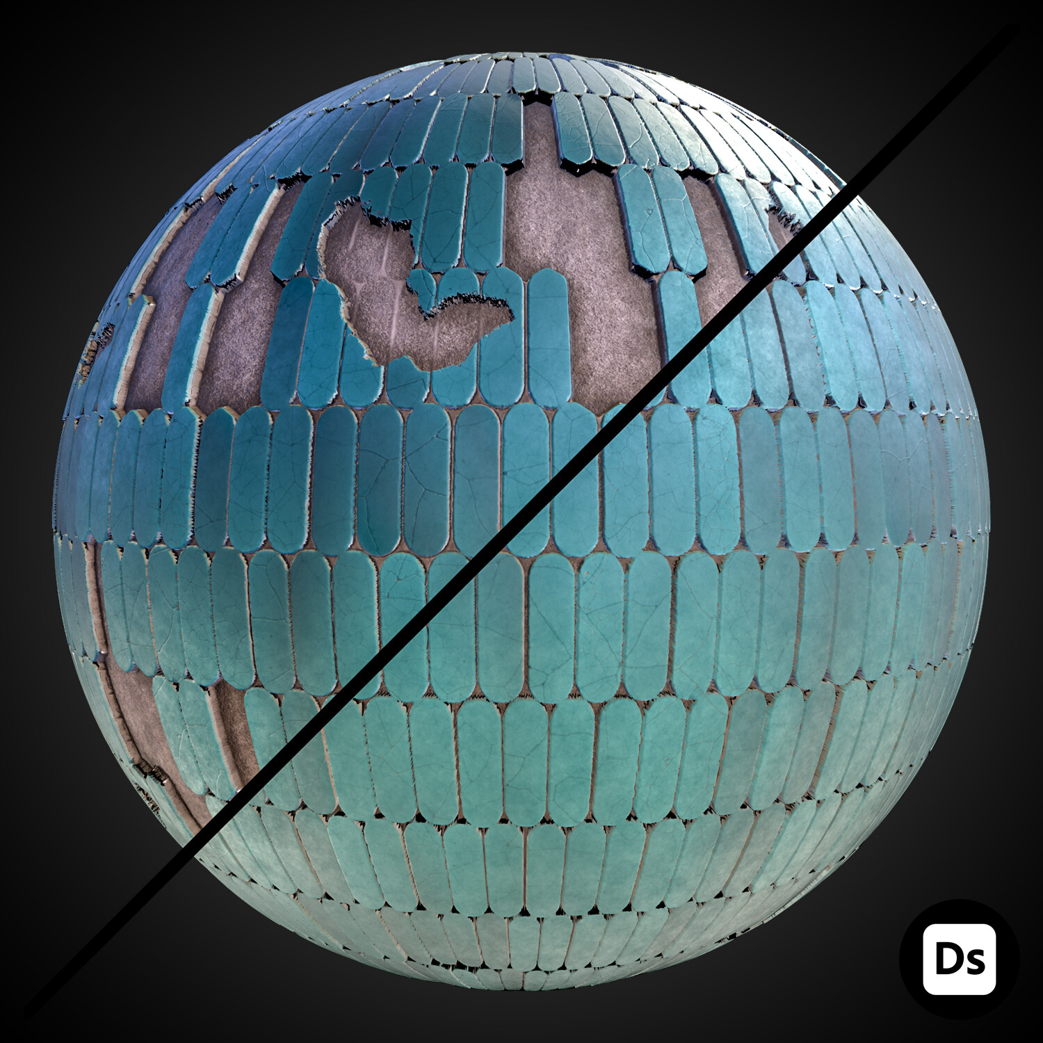 ArtStation - 20 Old & Broken Clay Tiles