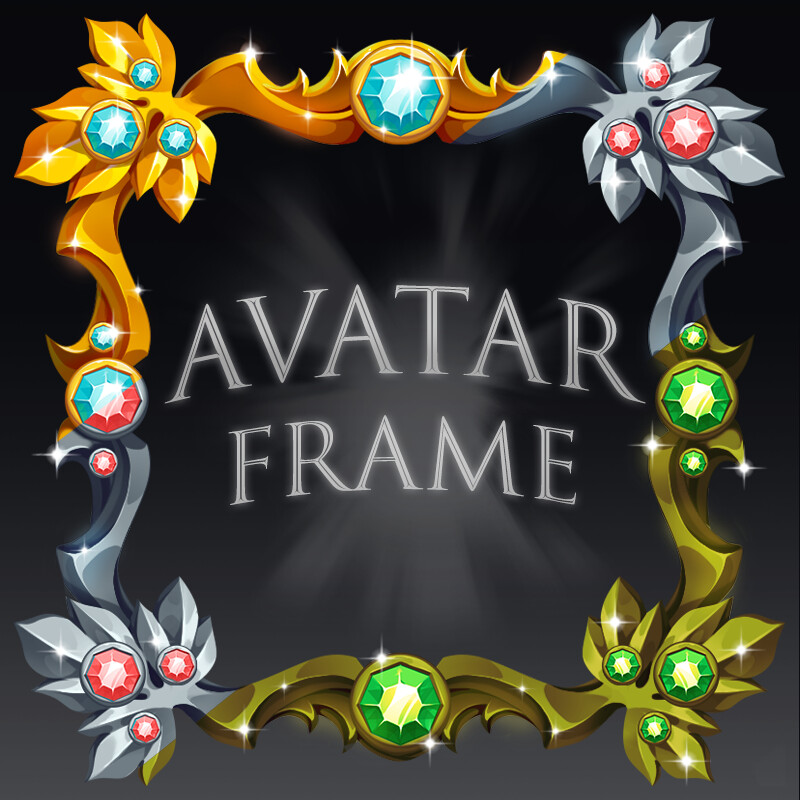 ArtStation - UI: Avatar frame