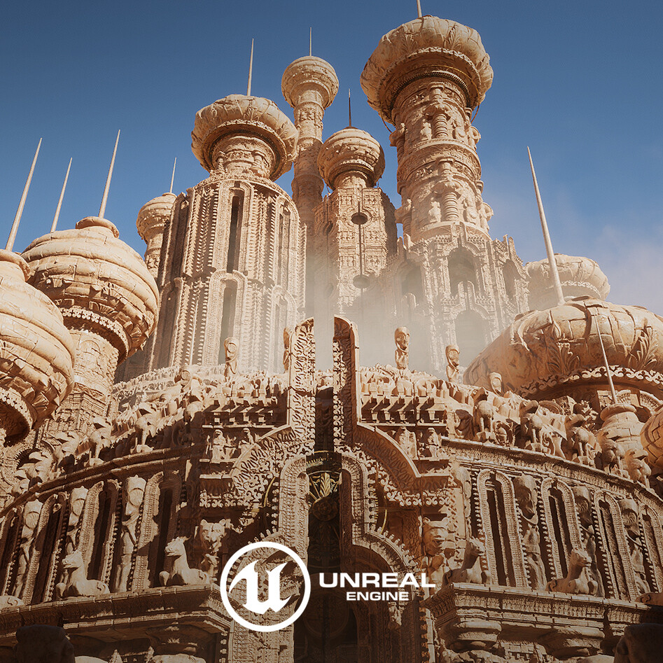 ArtStation - Temple of Sun Unreal Engine 5