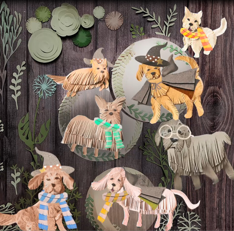 ArtStation - Wizardry Dogs