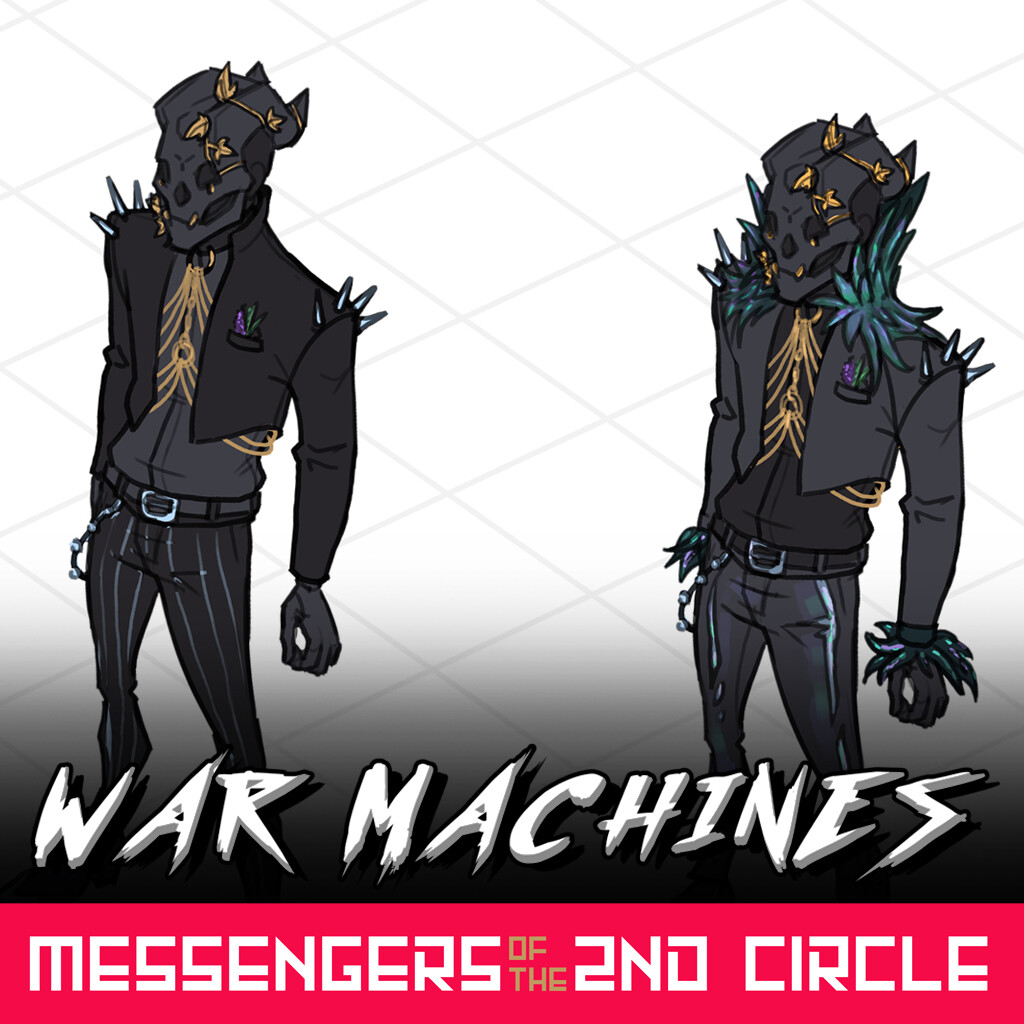 ArtStation - War Machines - The Messengers AU