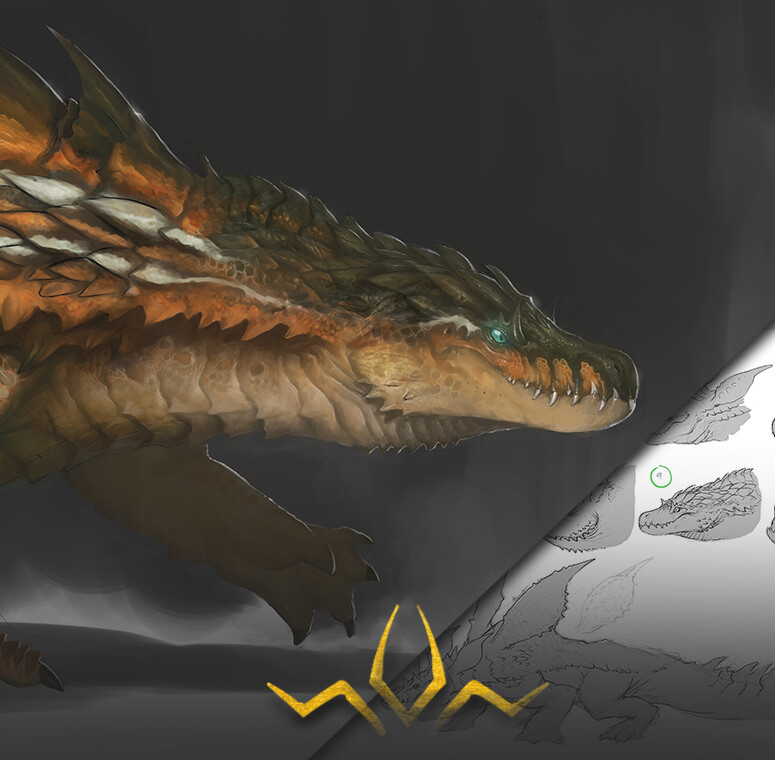 ArtStation - SandStormer creature concept ( scorched earth , fan ...