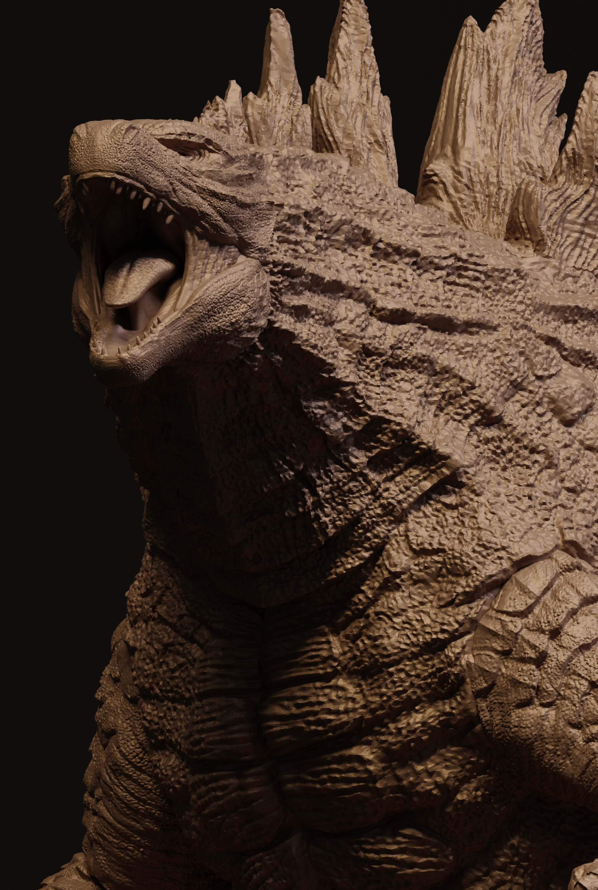 ArtStation - Godzilla (Model For 3D Print)