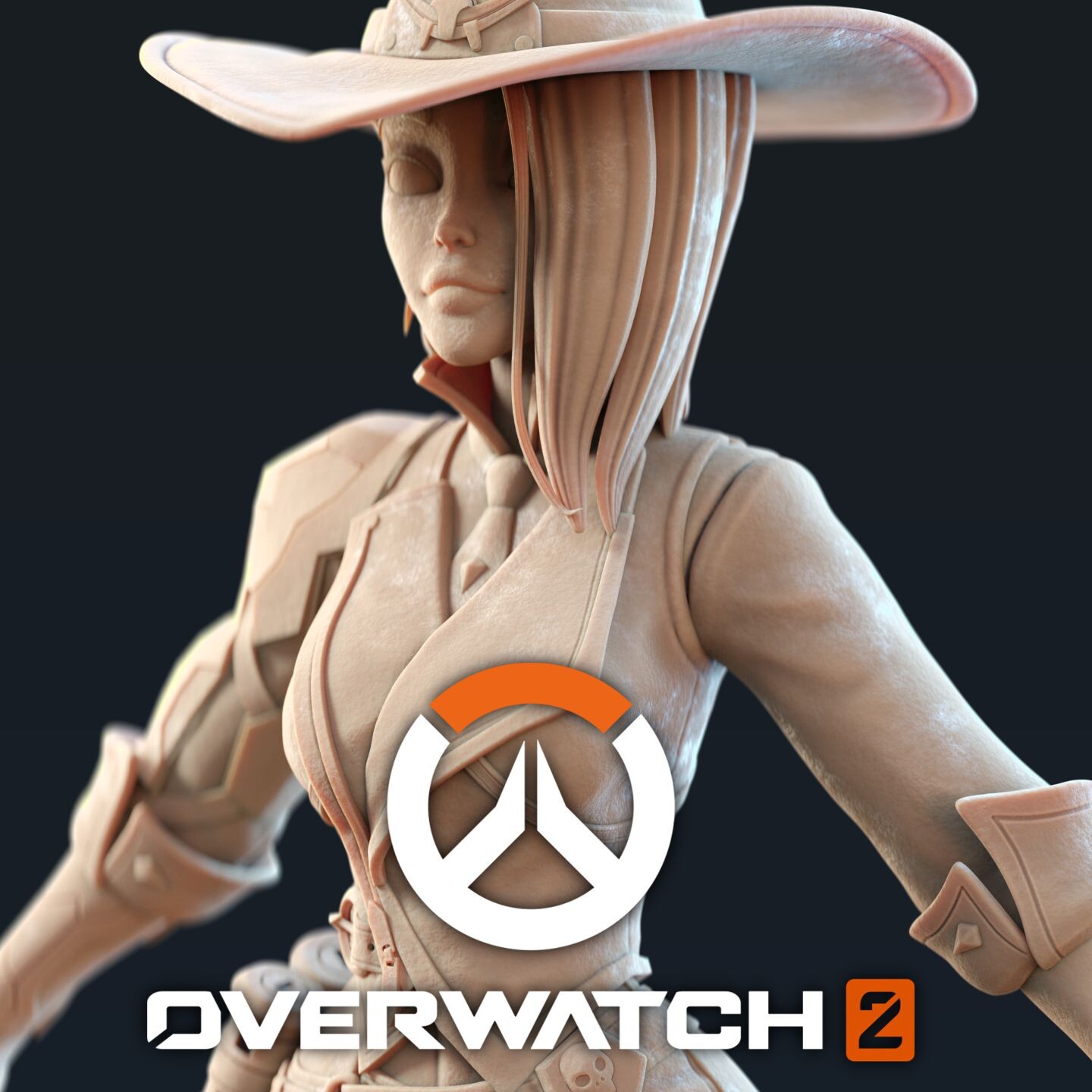 ArtStation - Overwatch Ashe Fanart Character Sculpt