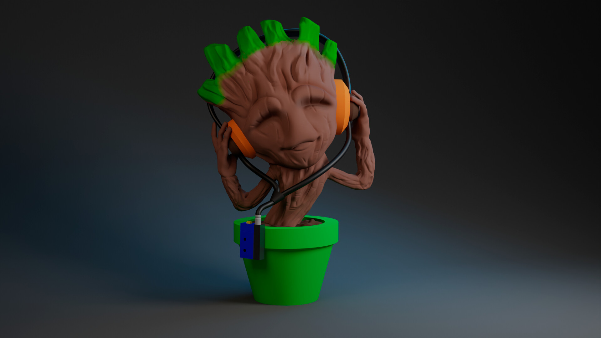 ArtStation - Little Groot for 3d Print ArtStation - Little Groot for 3d Print