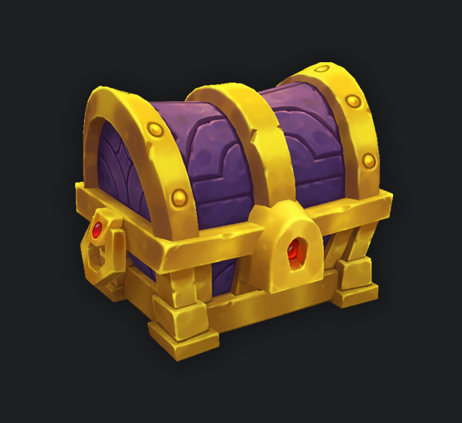 ArtStation - Fantasy Chest (handpainted)