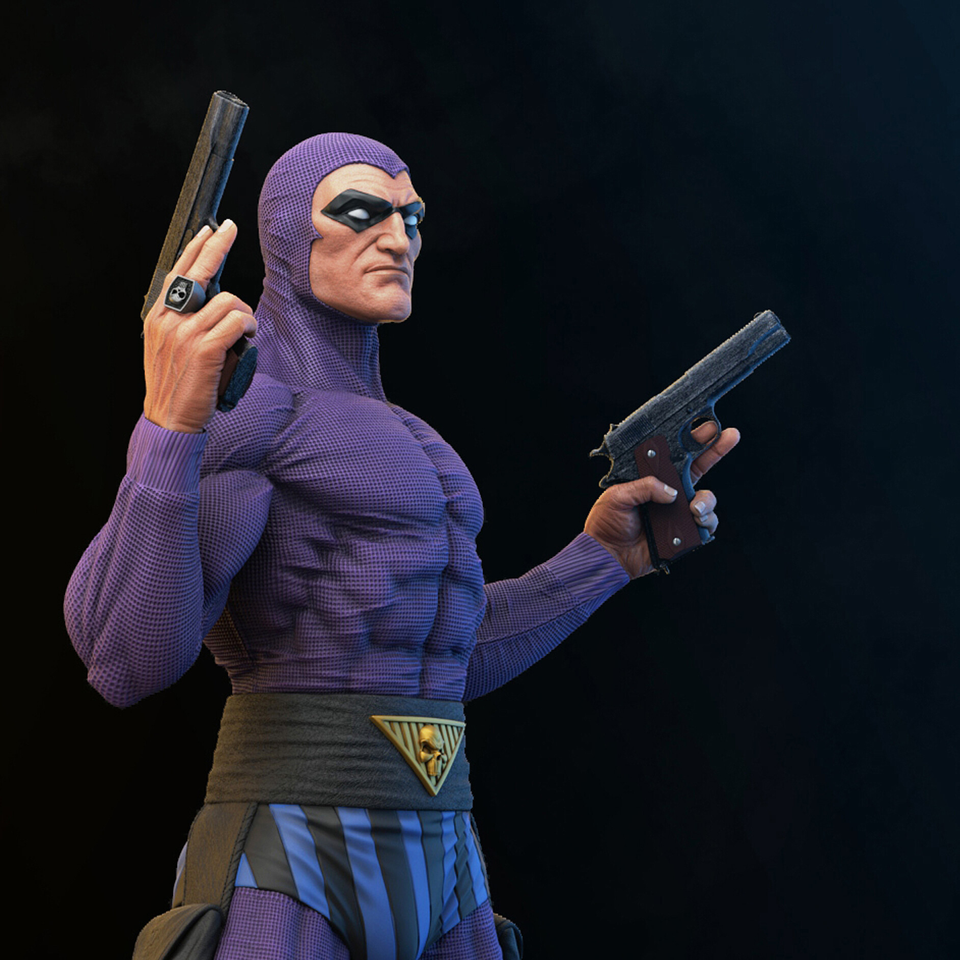 ArtStation - Phantom "The ghost who walks"