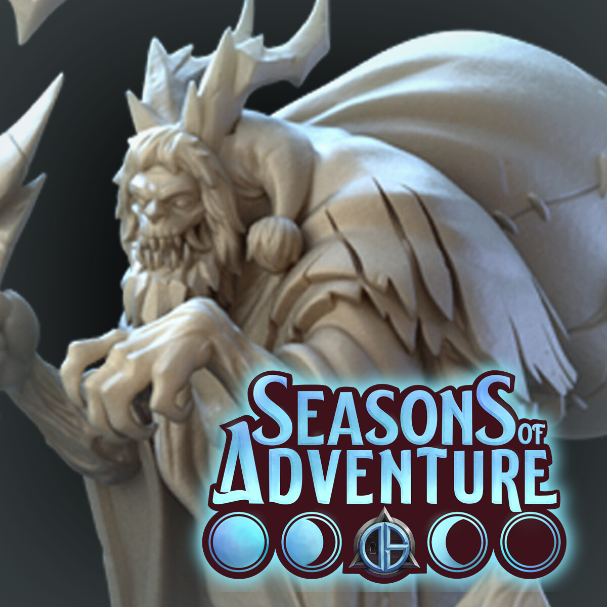 ArtStation - Krampus Miniature - The Seasons of Adventure