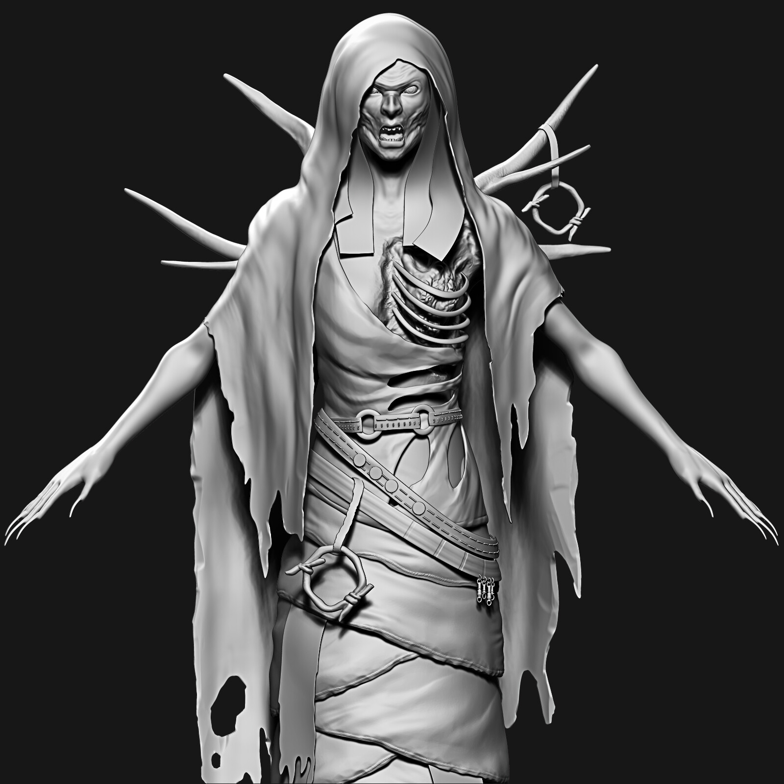 ArtStation - Angry Witch Art Test