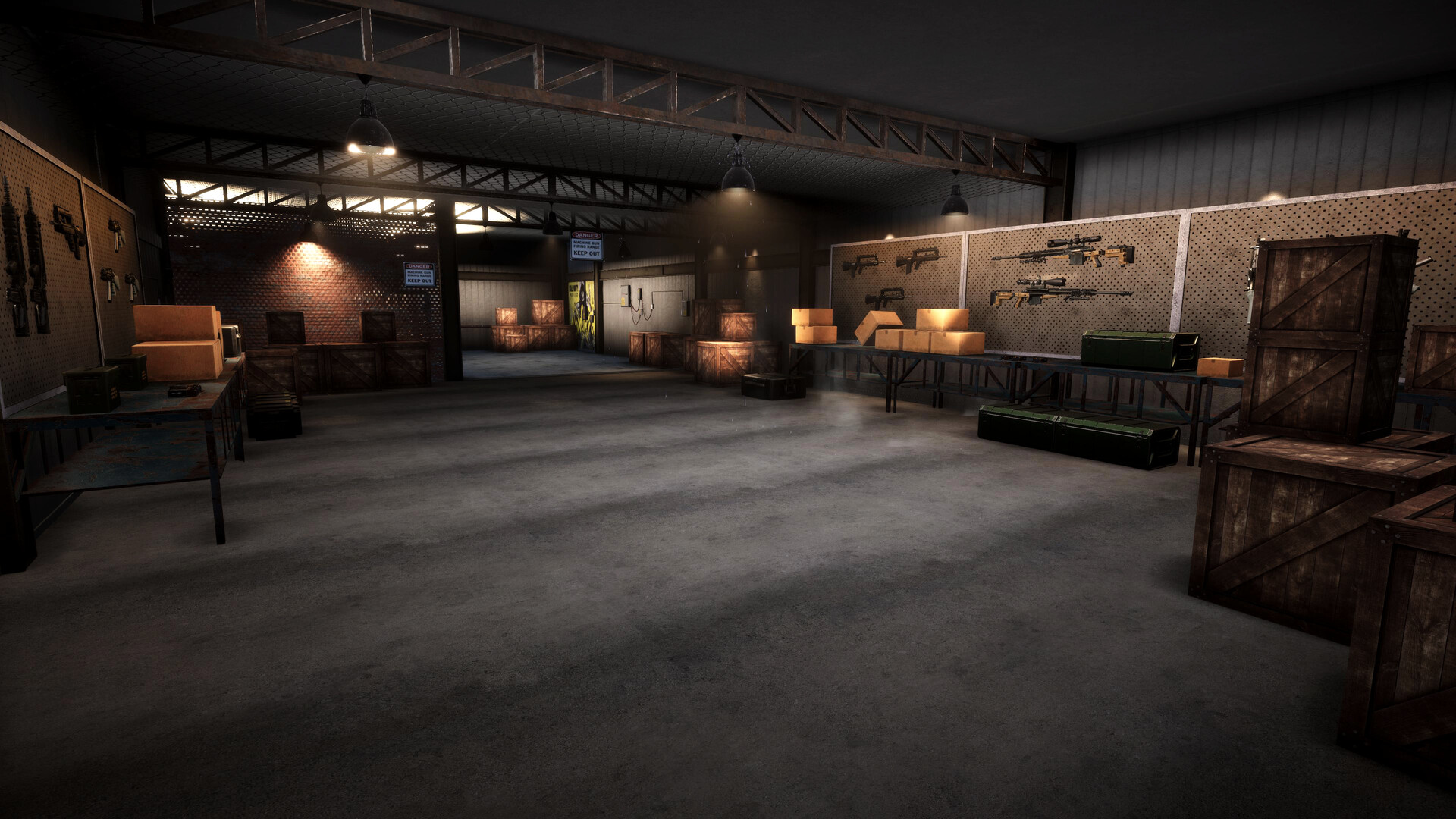 ArtStation - Training Area Game Environment