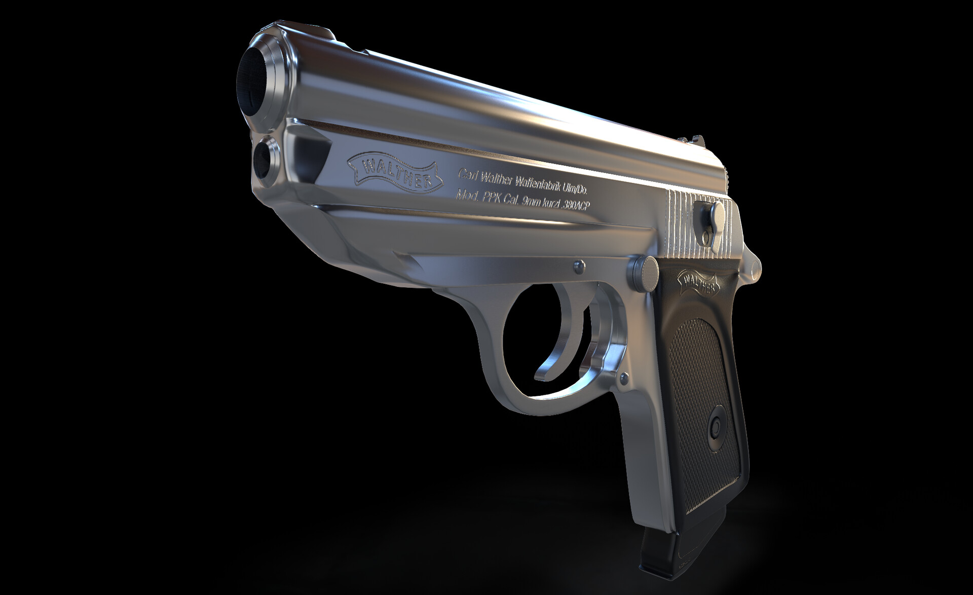 ArtStation - Walther 9mm