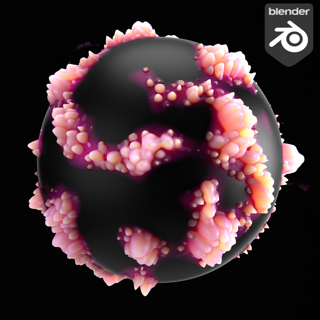 ArtStation - Blobby Material // Blender Cycles