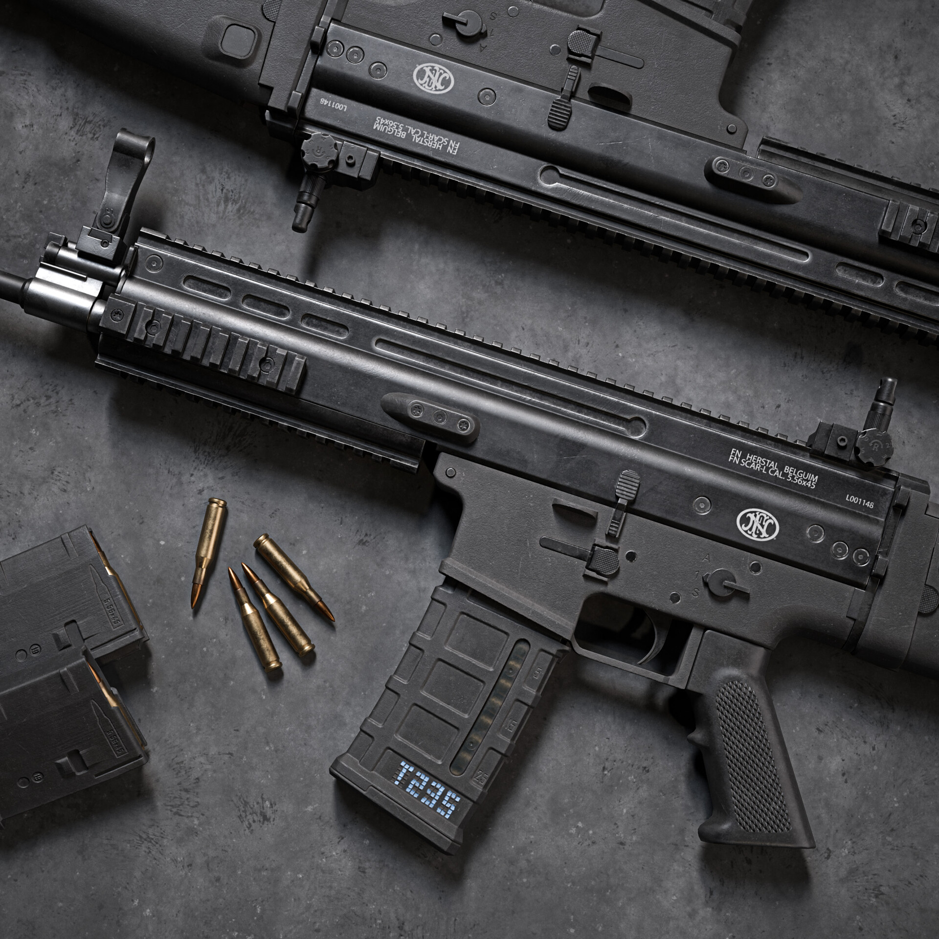 ArtStation - FN SCAR-L