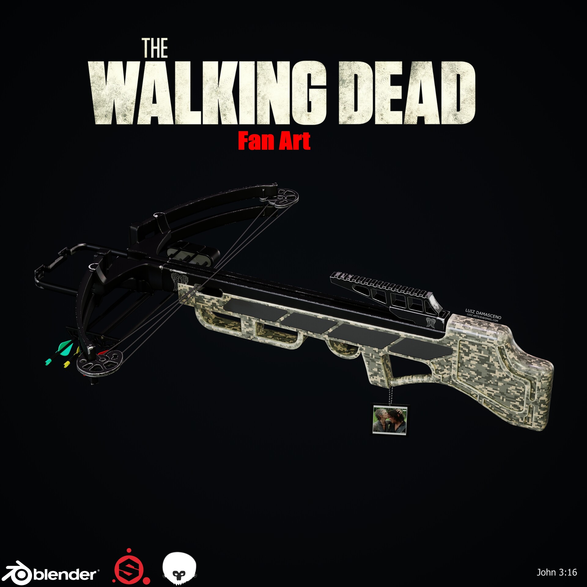 ArtStation - CROSSBOW_TWD - Fan Art - AAA