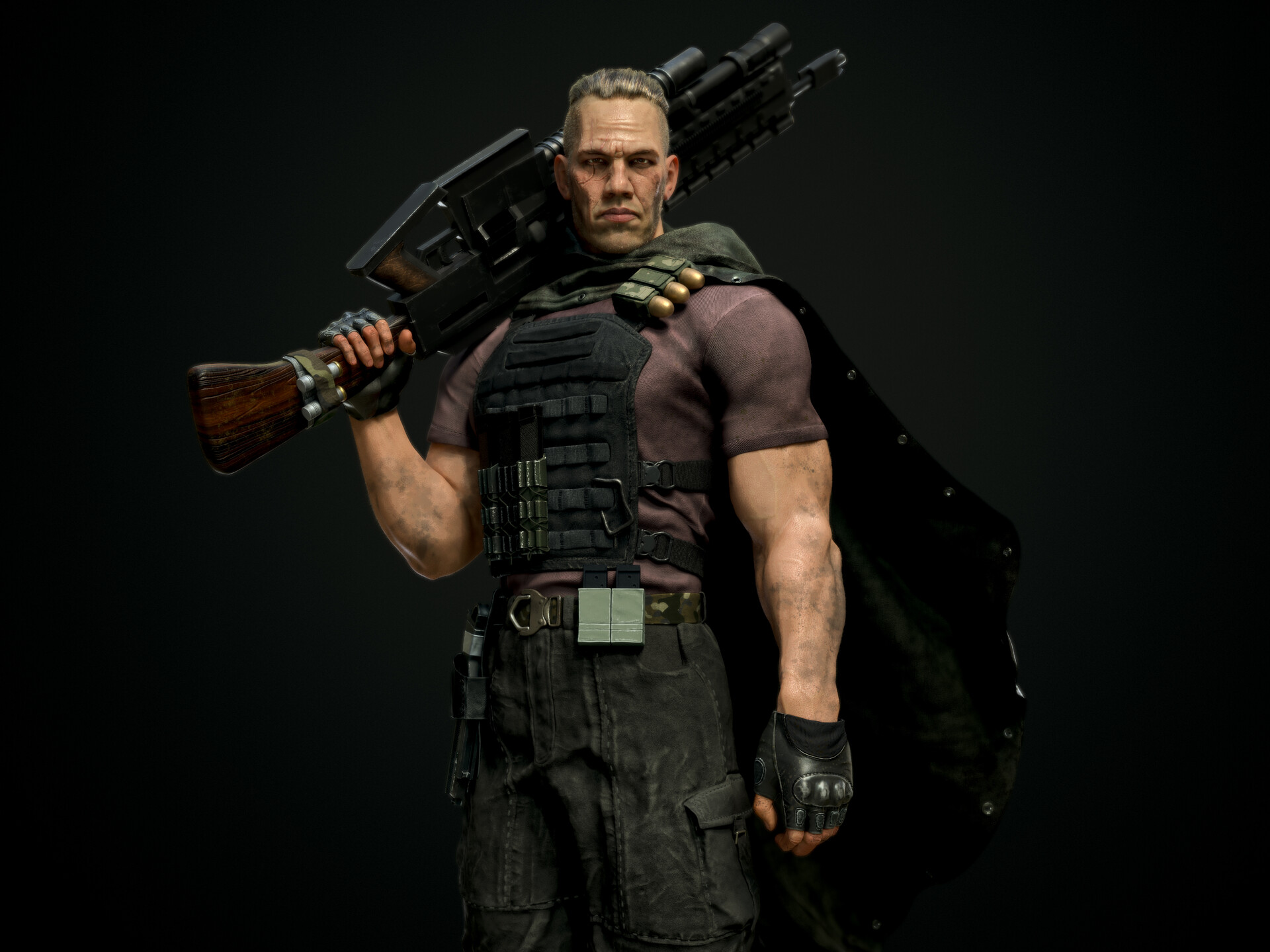 ArtStation - A recreation of Cable