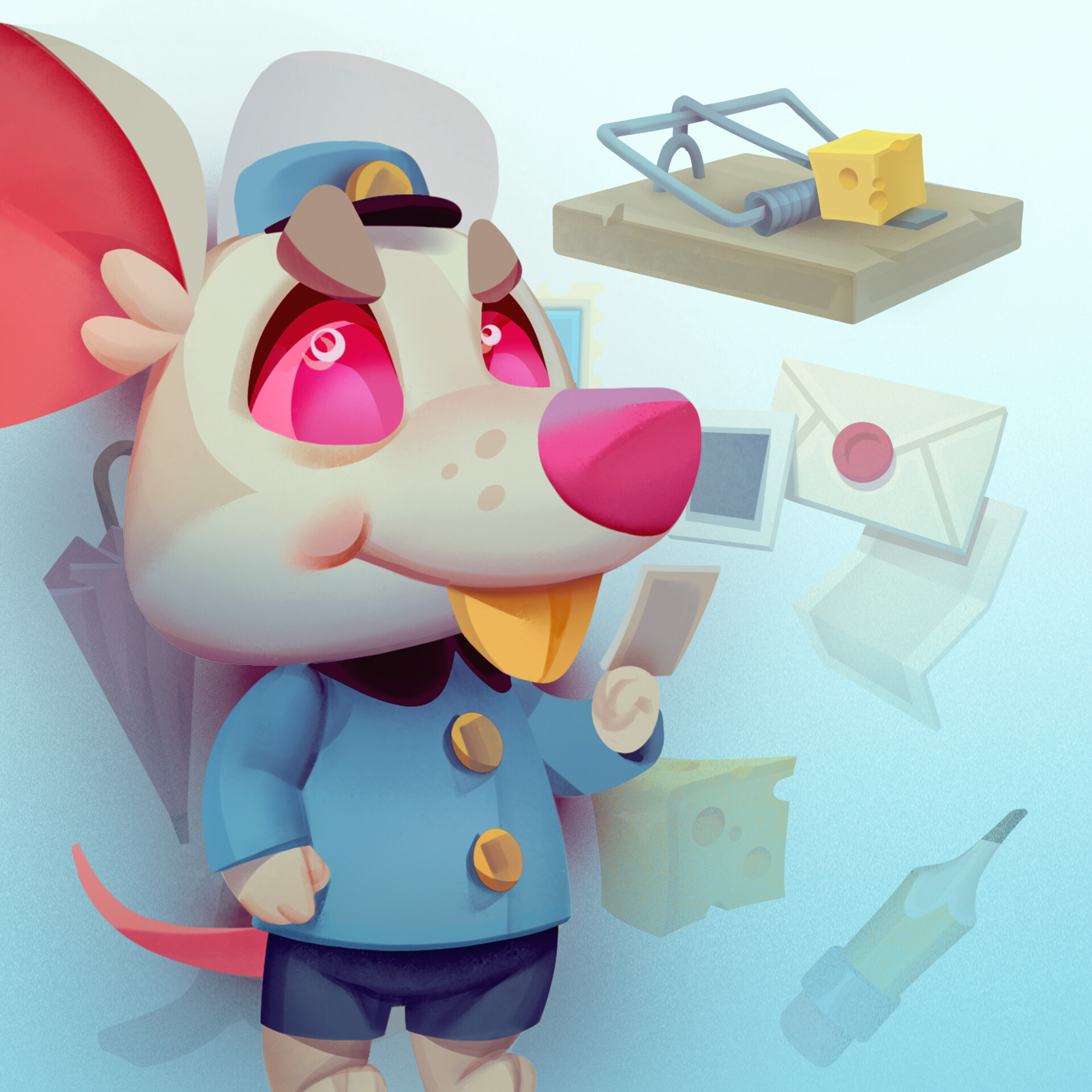 ArtStation - The Mail Mouse