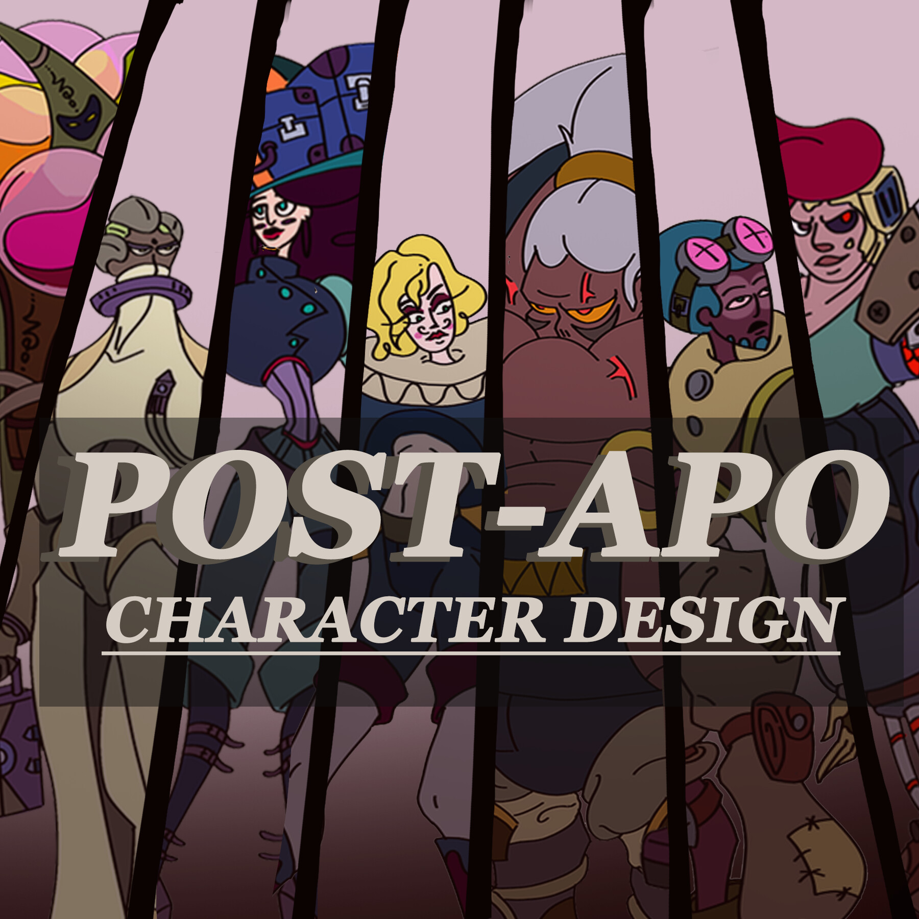 ArtStation - Character Design - Post Apo