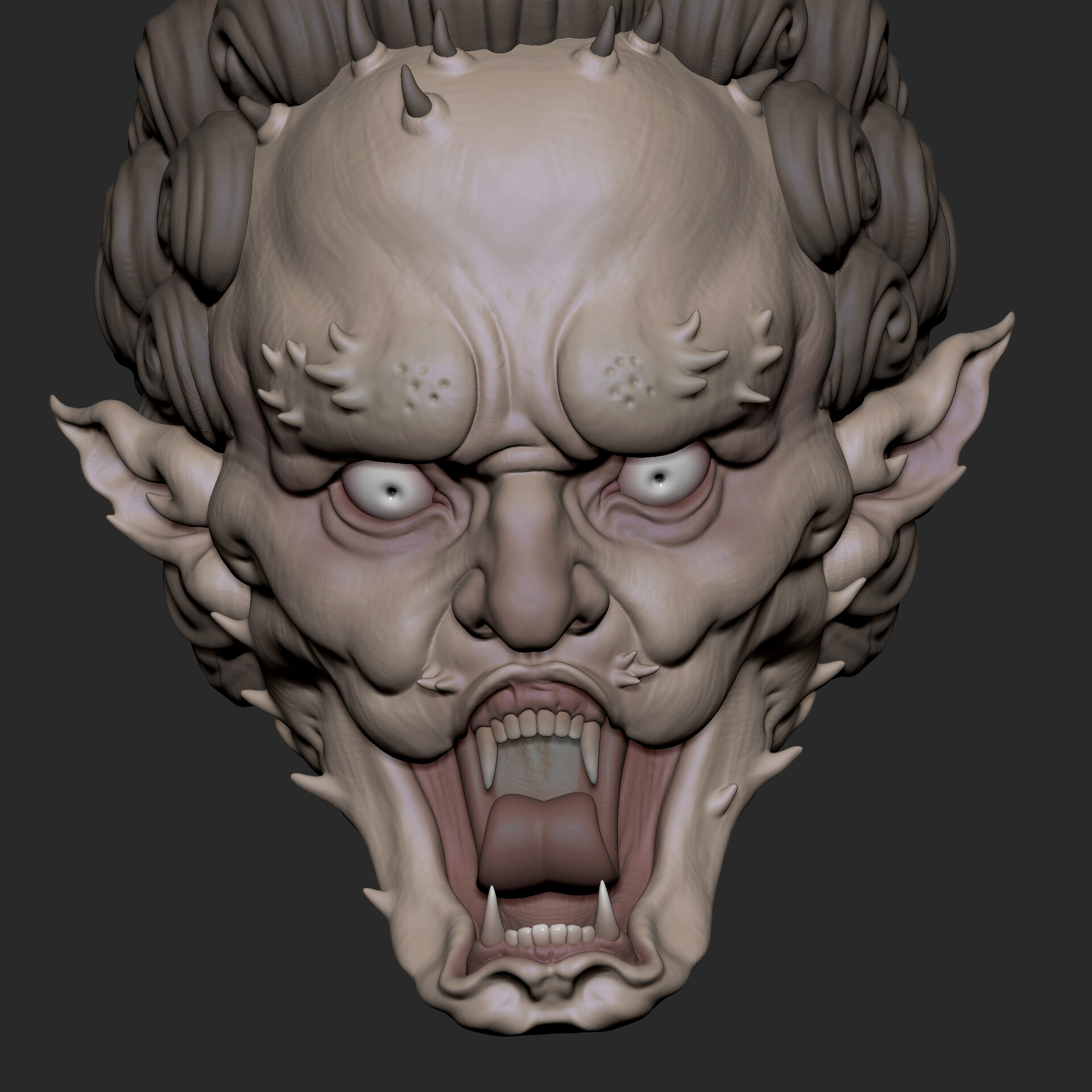 ArtStation - ghost head