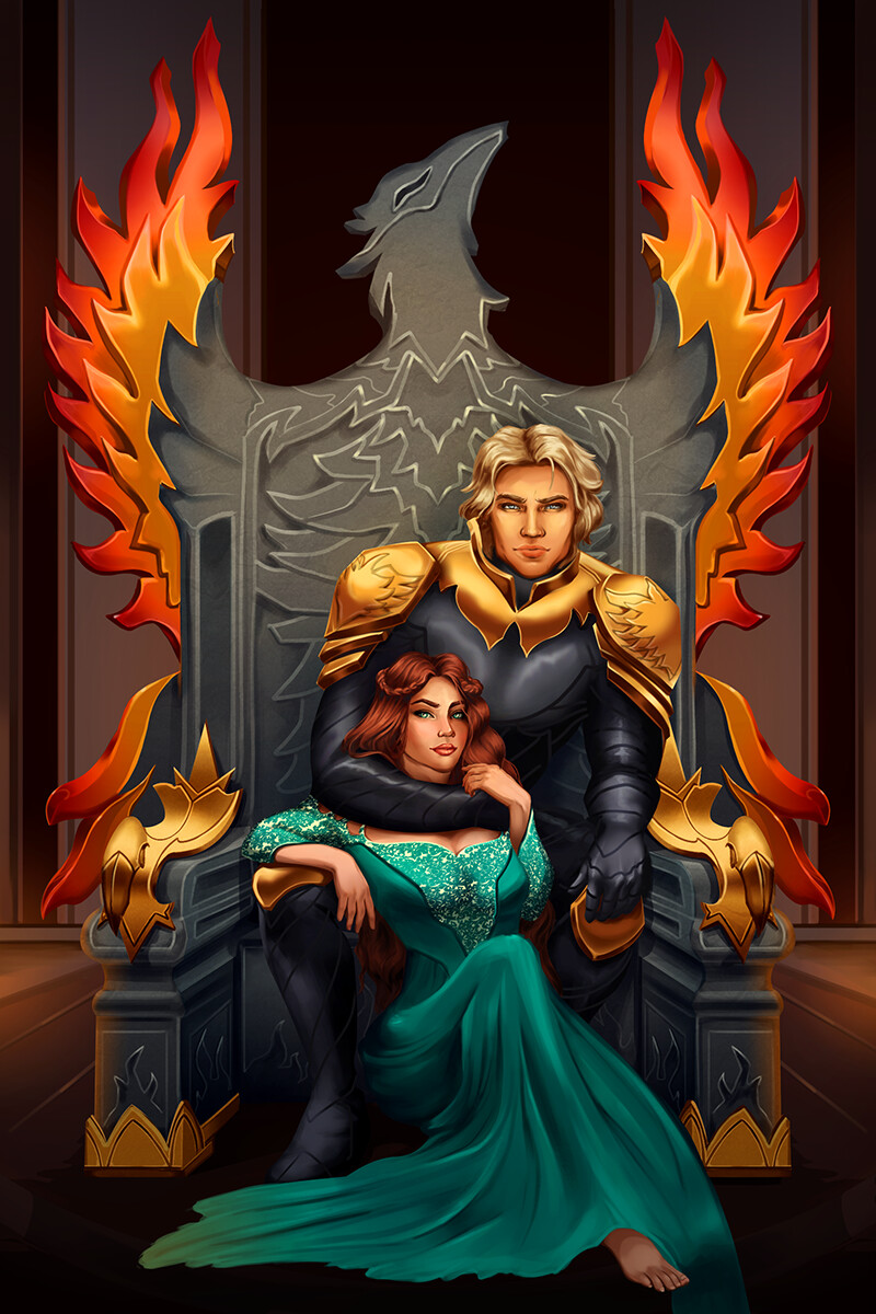 ArtStation - Fantasy Book Cover - To Catch A Heart